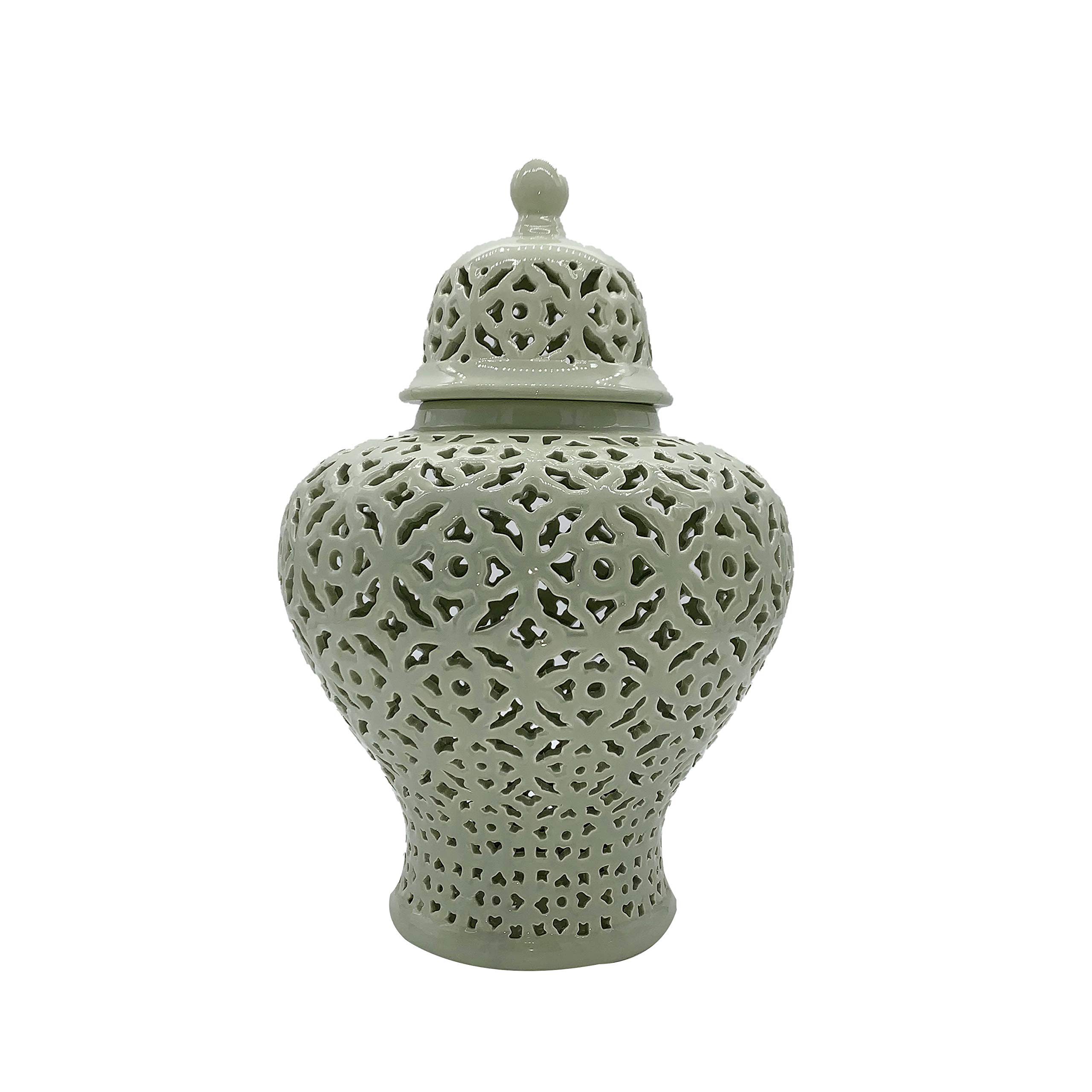 Galt International 19.5‚Äù Lattice Ginger Jar with Lid - Stunning Home ...