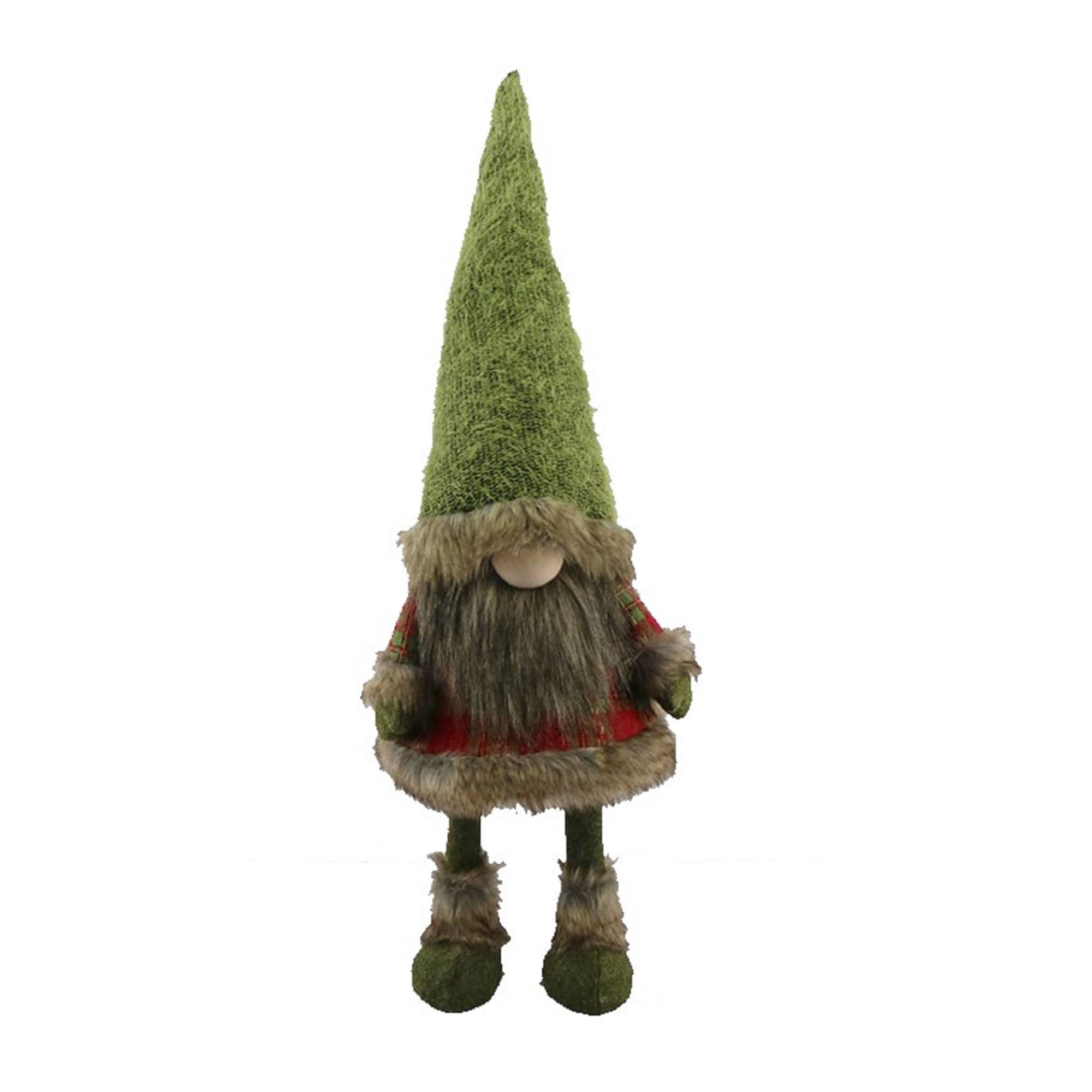 Galt International Shaking Body Gnome Christmas Tabletop Figurine - 30. ...