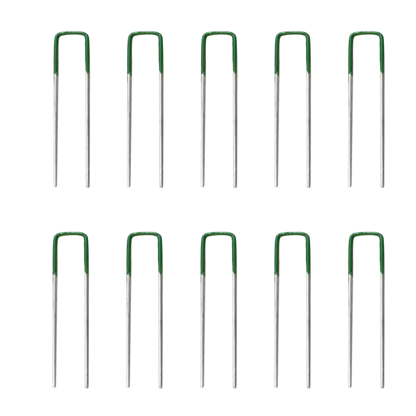 Galvanised Staples - 150mm Length Green Tip, Heavy Duty, for Artificial ...