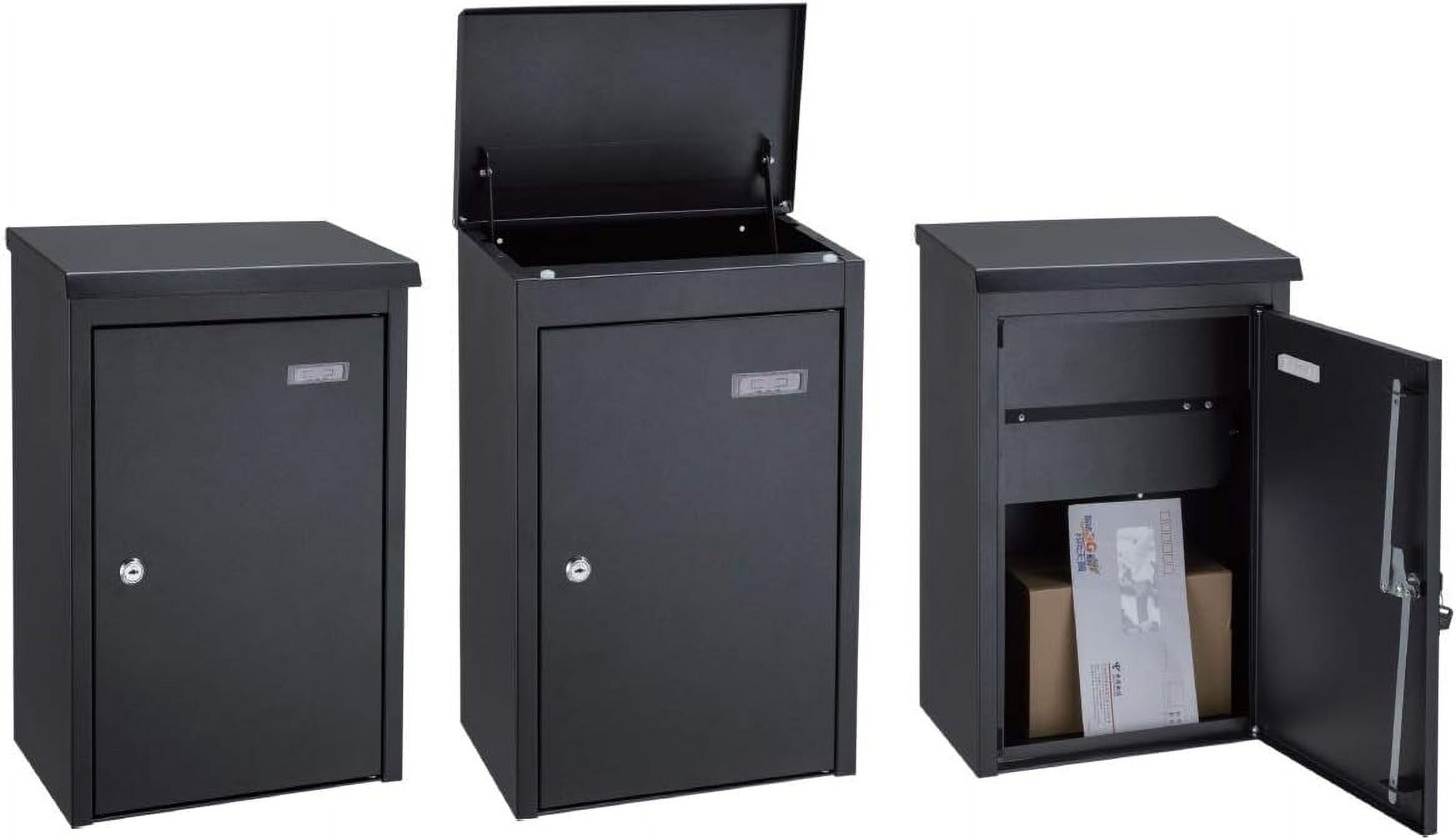 Galvanised Steel Package Parcel Box Included Secure Package Delivery ...