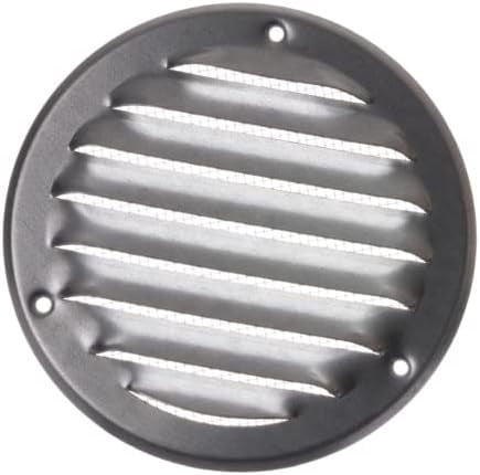 Galvanized Ø 4 Duct Opening Metal Air Vent Cover with Screen Mesh ...