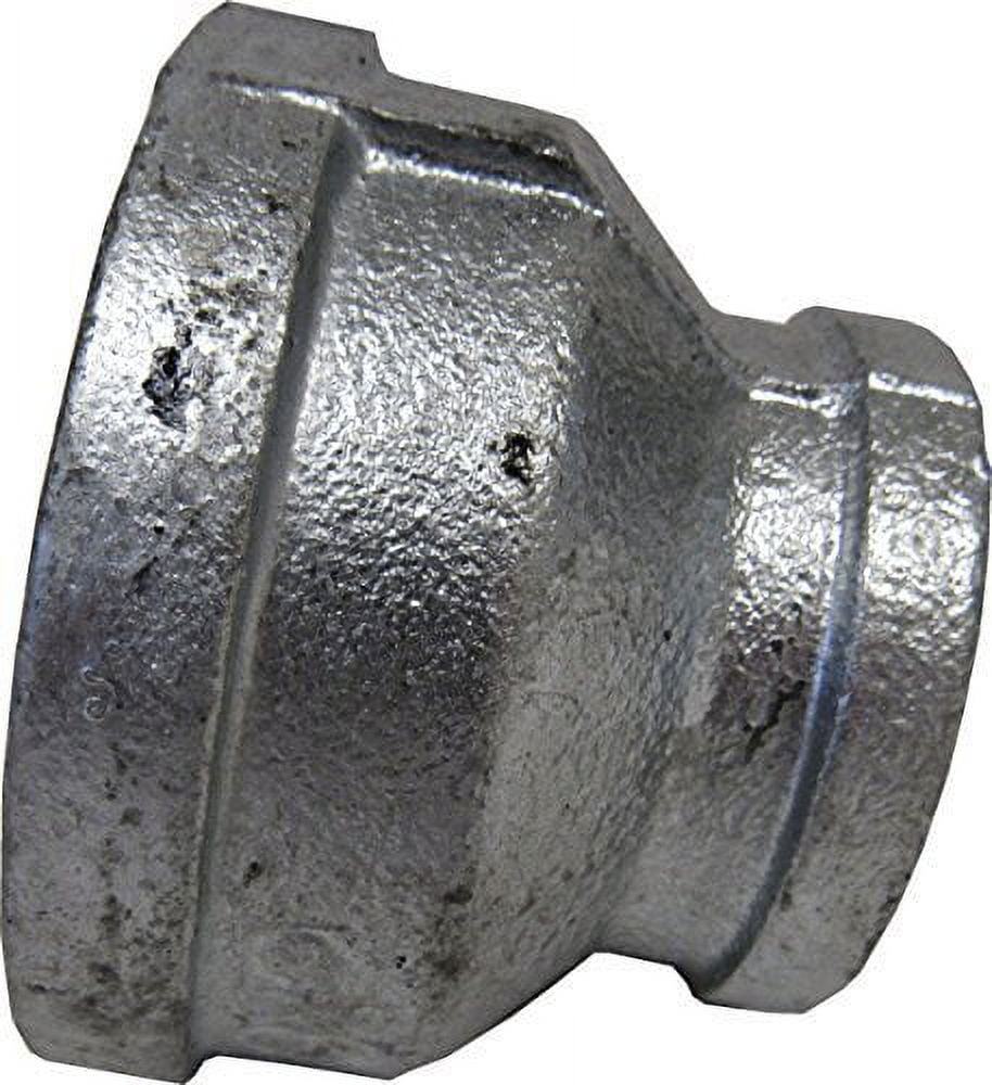 Galvanized Bell Reducing Coupling, 3 Inch X 2 Inch Female NPT Thread ...