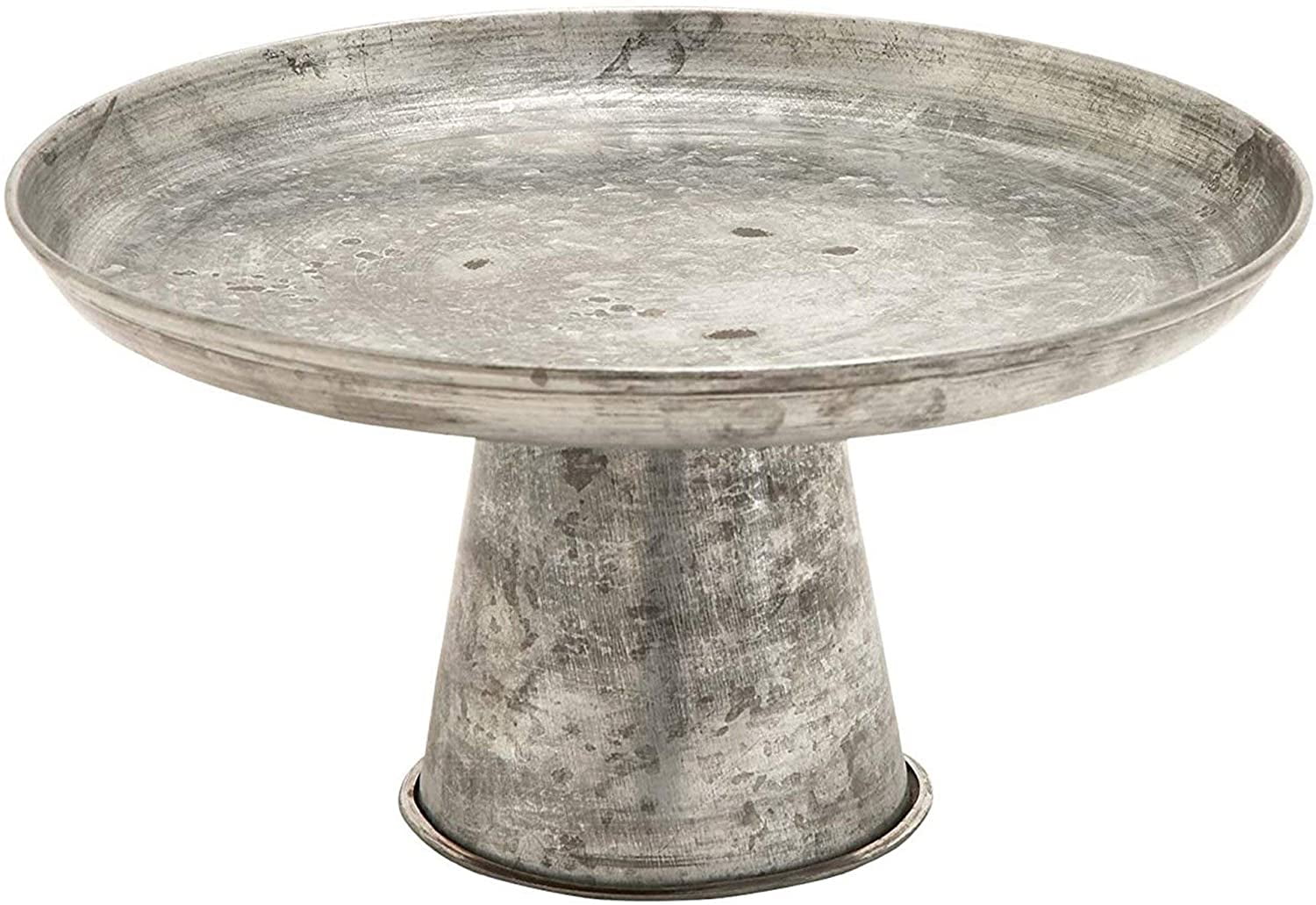 Galvanized Cake Stand 12"x7" - Walmart.com