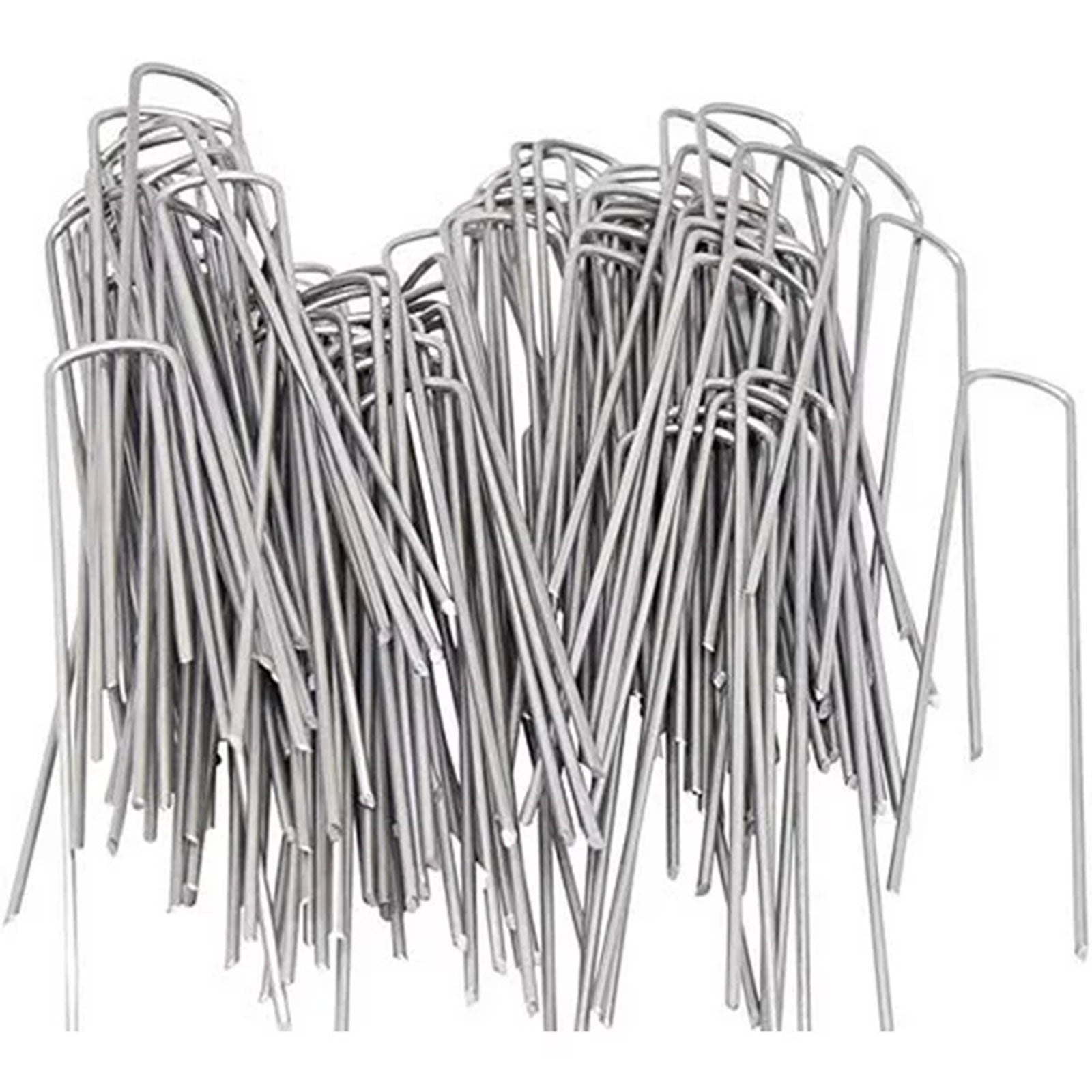 Galvanized Garden Tent Stakes Staples Steel Sod And Fence Stake For ...