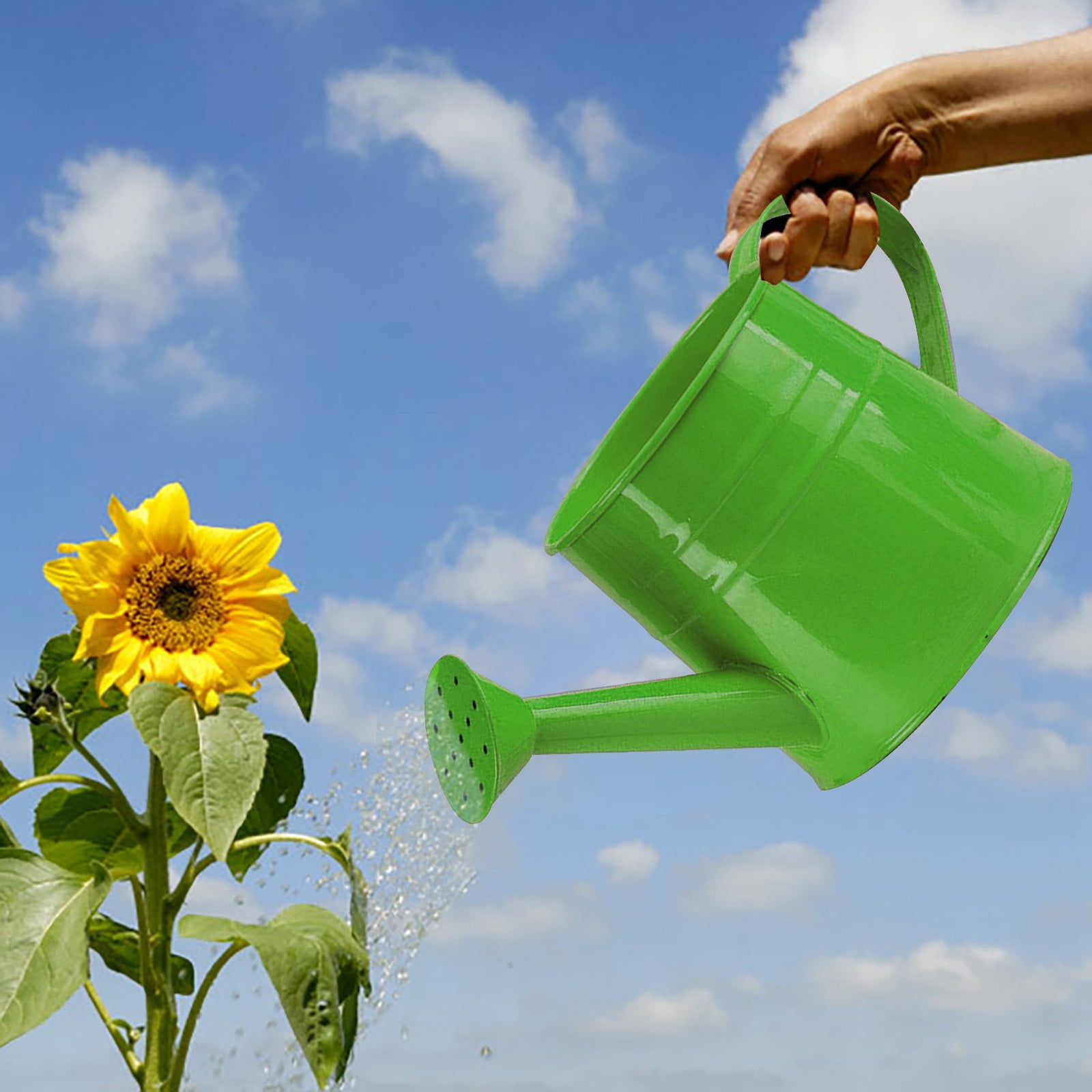 Galvanized Iron Shower Iron Bucket Tinplate Watering Kettle Small ...