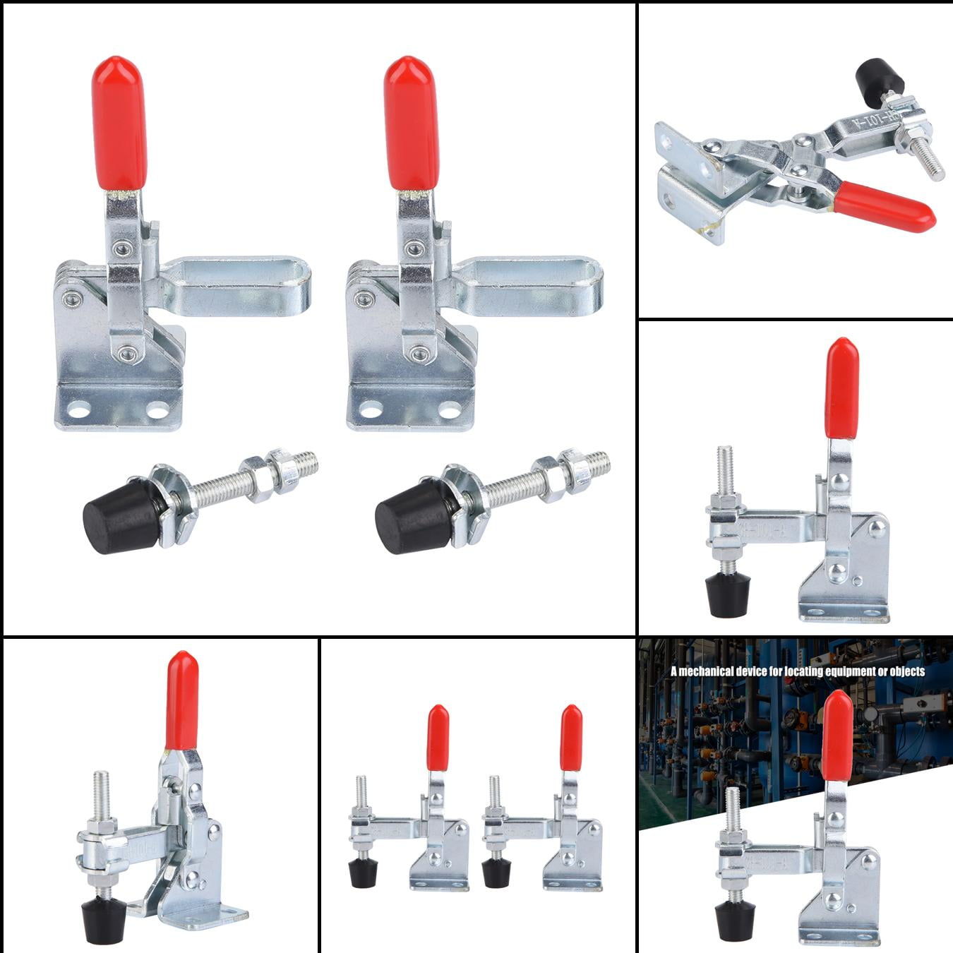 Galvanized Iron Toggle Clamp, Reliable Locking for Fixtures, Easy ...