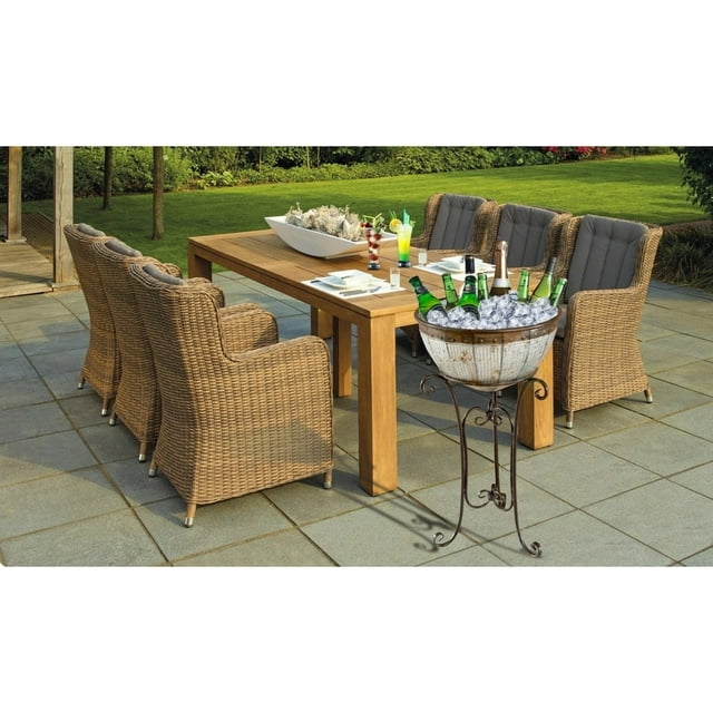 Galvanized Metal Beverage Cooler Tub with Stand - Walmart.com