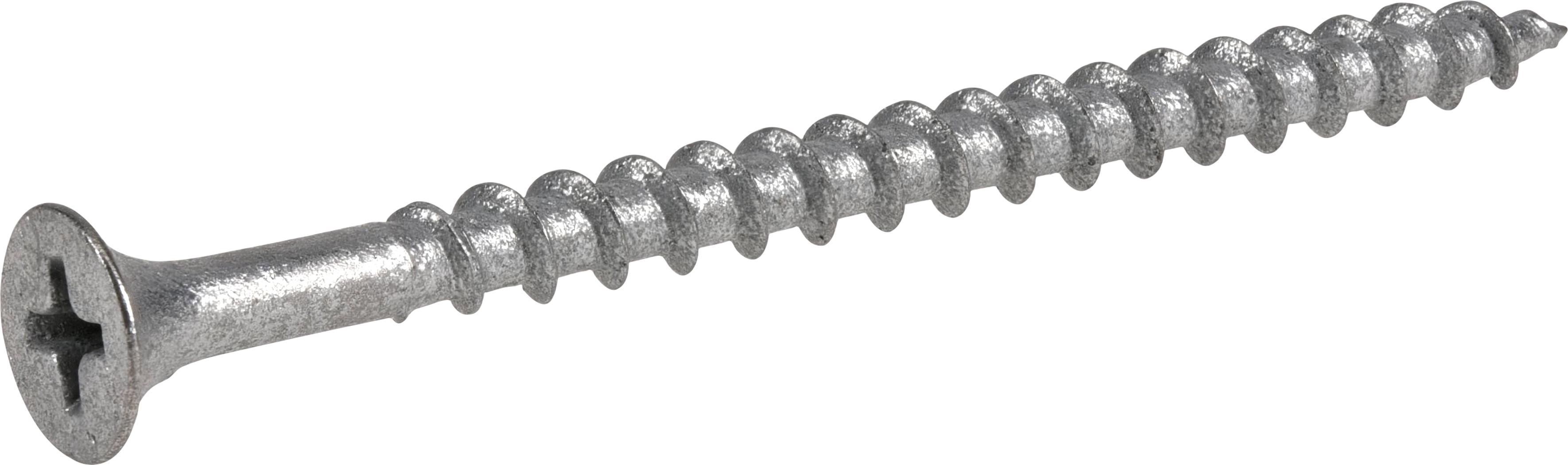 Galvanized Phillips Drive Deck Screw #8 x 2-1/2" - Walmart.com