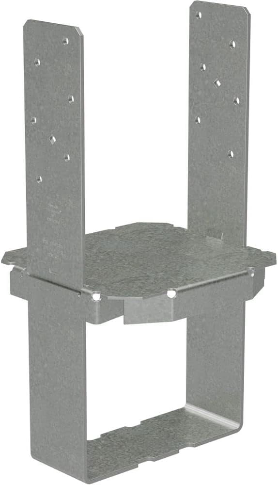 CBSQ Galvanized Standoff Column Base for 8x8 with SDS Screws - Walmart.com