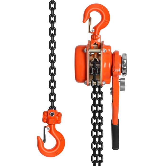 Galvanized Steel 0.75T Lever Chain Hoist - Anti-Jam Guided System ...