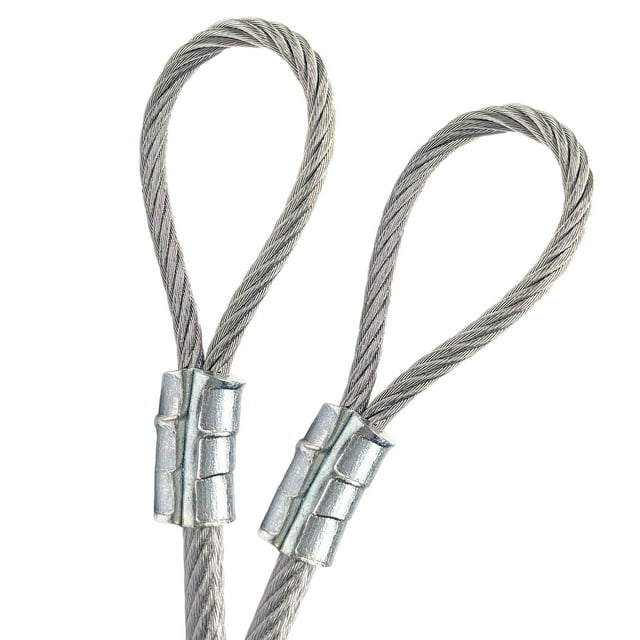 Galvanized Steel 1/4" Vinyl Coated Wire Rope 7x19 Strand 3/16" , Double ...
