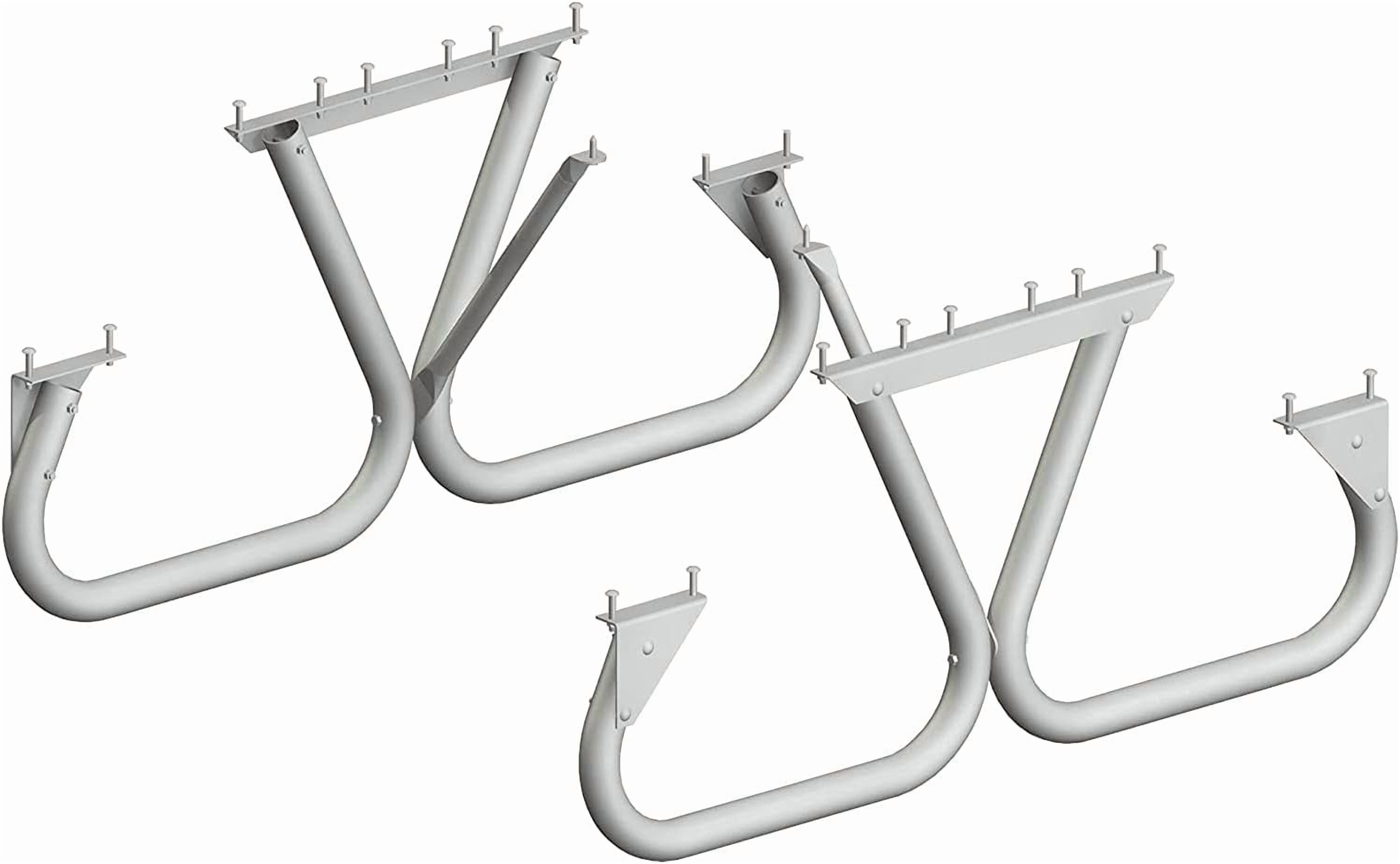 Galvanized Steel DIY Picnic Table Frame Kit, Non-Tip, Fits 6-8 Ft Wood ...