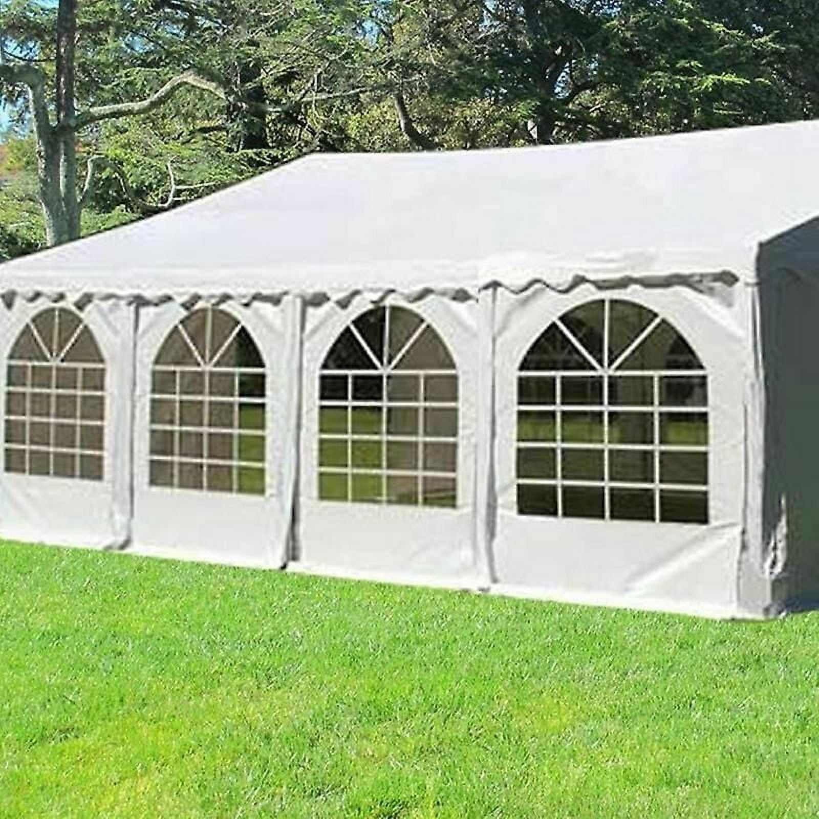 Galvanized Steel Frame Party Tent, Durable Heavy-Duty Shelter for ...