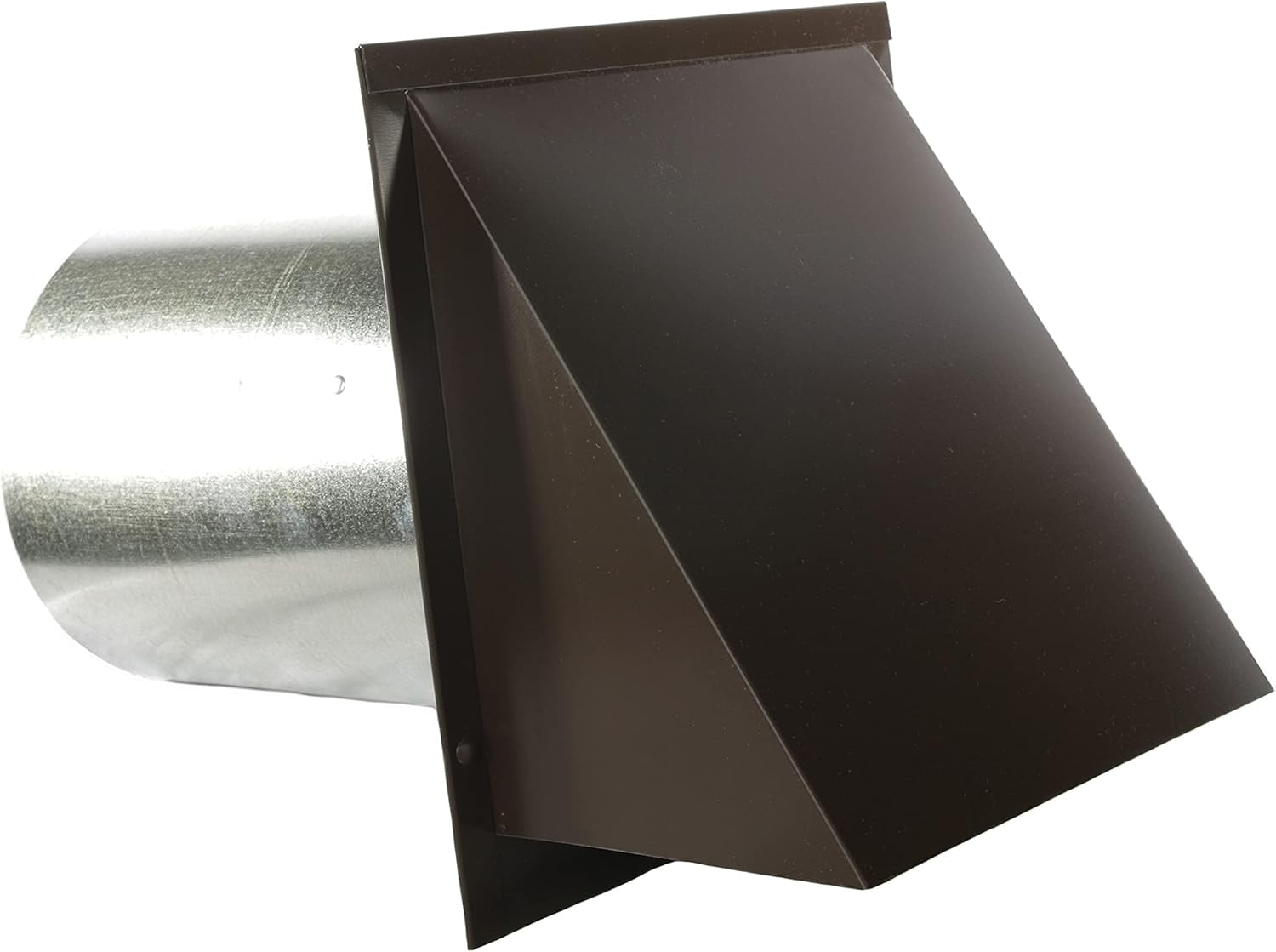 Galvanized Steel Hooded Wall Vent with Screen and Damper, Used for Air ...