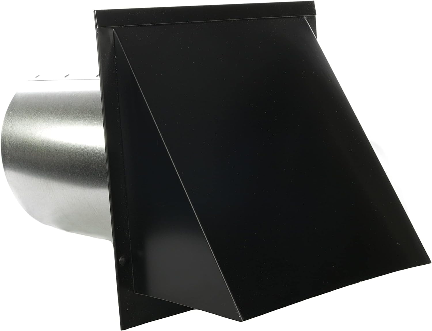 Galvanized Steel Hooded Wall Vent with Screen and Damper, Used for Air ...