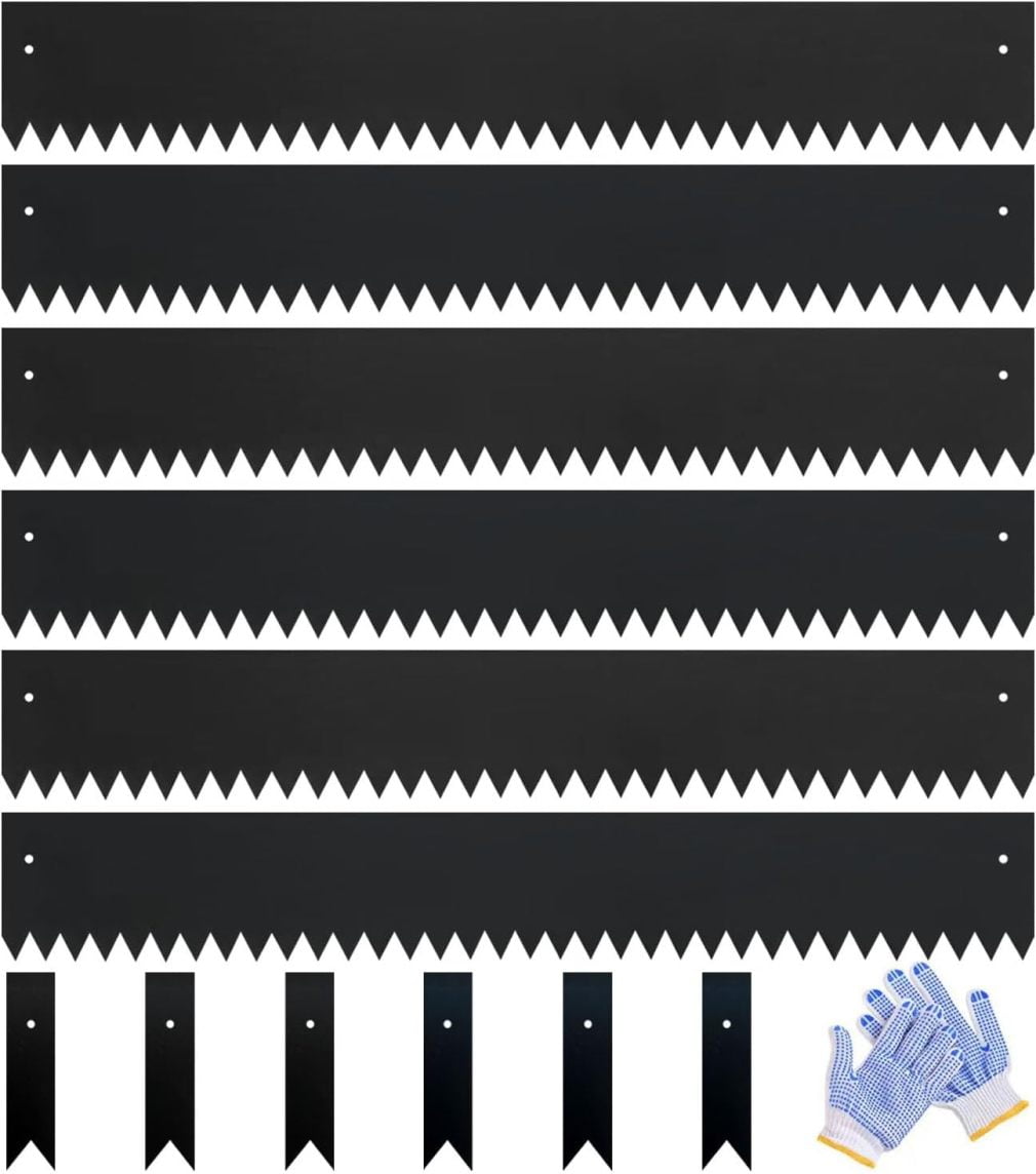 Galvanized Steel Landscape Edging Black steel landscaping Edge Metal ...