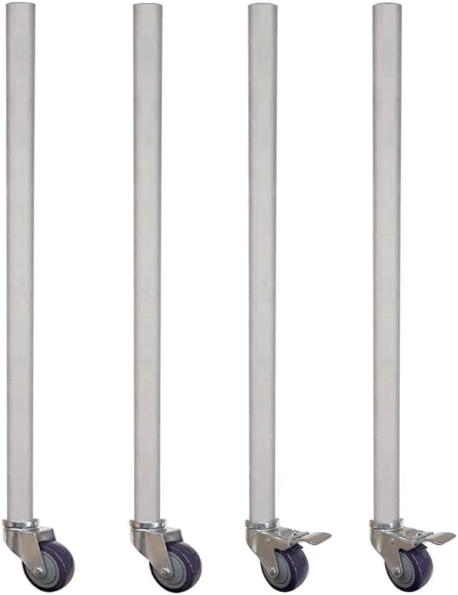 Galvanized Steel Leg for Work Tables | Set of 4 Legs (24" Legs 4 Pack ...