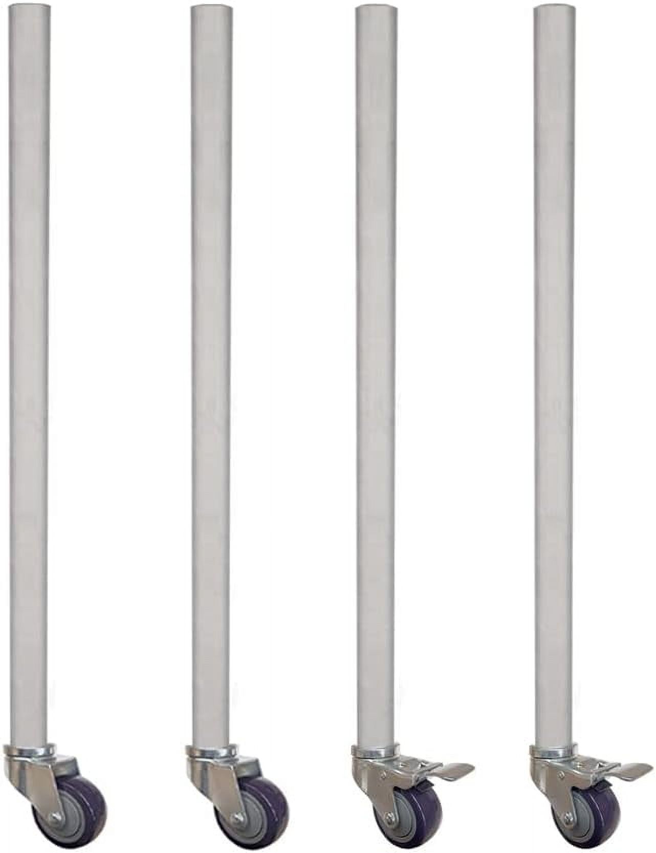 Galvanized Steel Leg for Work Tables | Set of 4 Legs (33" Legs 4 Pack ...