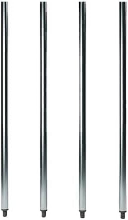 Galvanized Steel Legs for Work Tables (42" Legs, 4 Pack) - Walmart.com