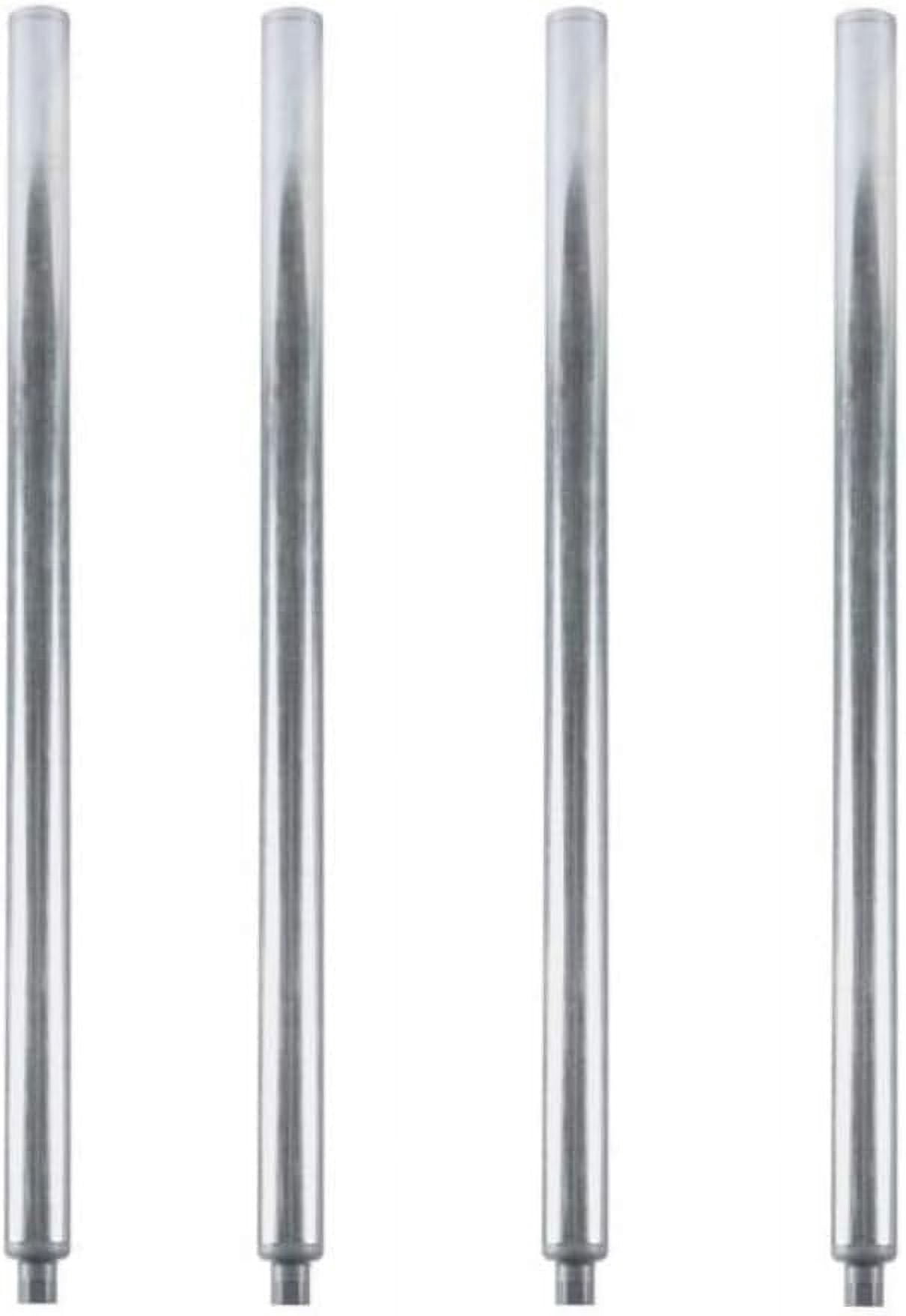Galvanized Steel Legs for Work Tables – NSF Certified (24" Legs (4 Pack ...