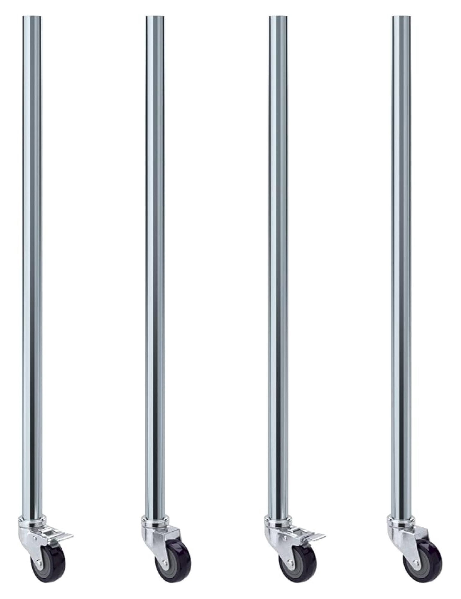 Galvanized Steel Legs for Work Tables | Set of 4 (42" Legs, 4 Pack ...