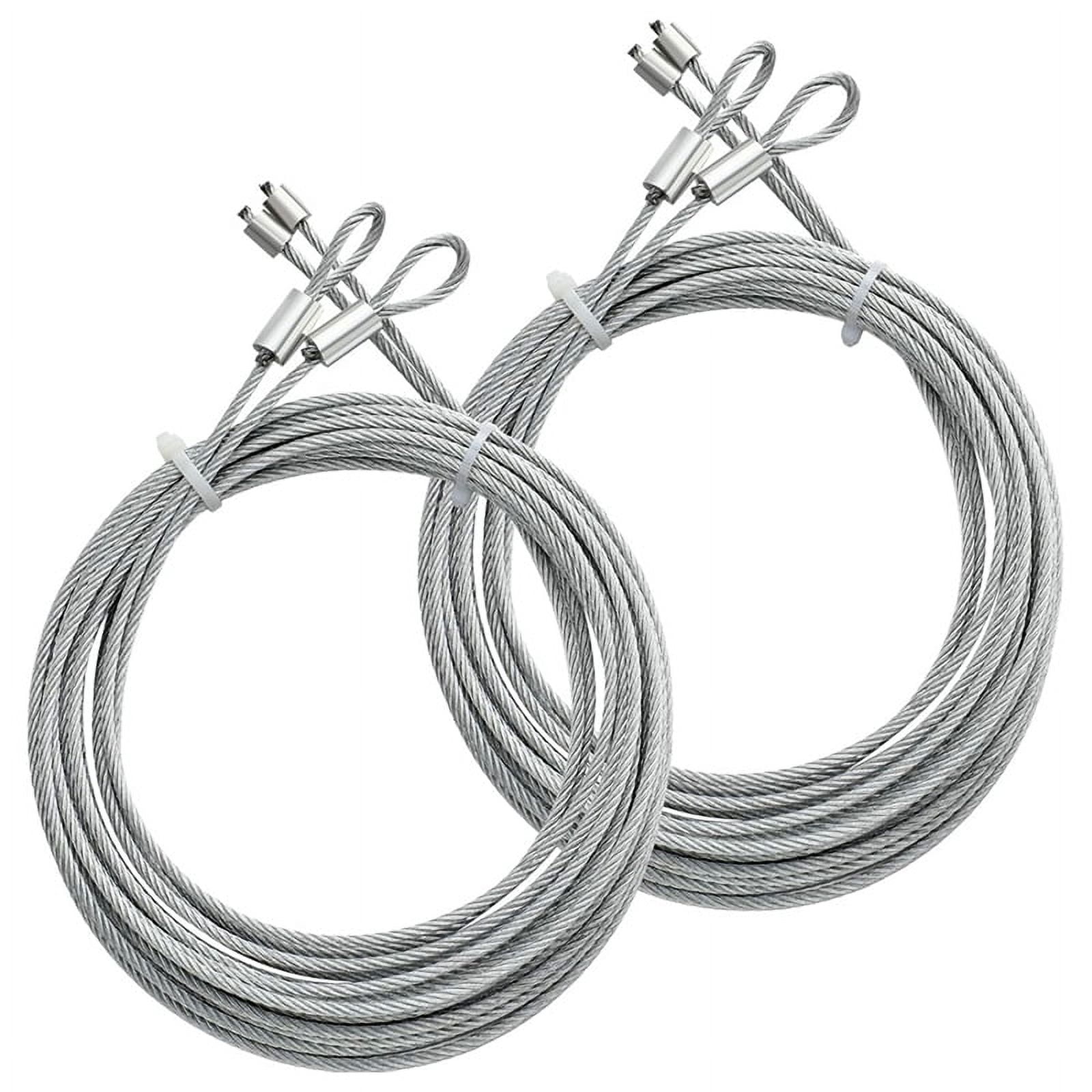 Galvanized Torsion Cable Heavy Duty Garage Door Cable - Walmart.com