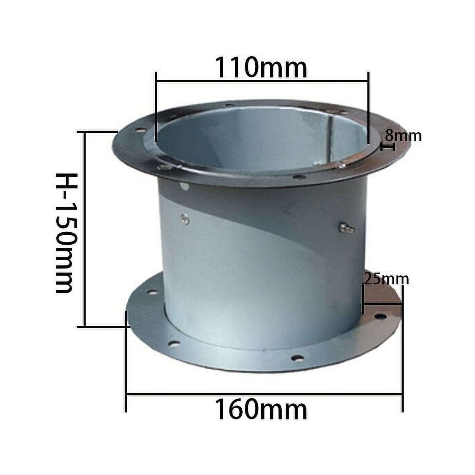 Galvanized air damper valve air duct damper for ventilation pipe valve ...