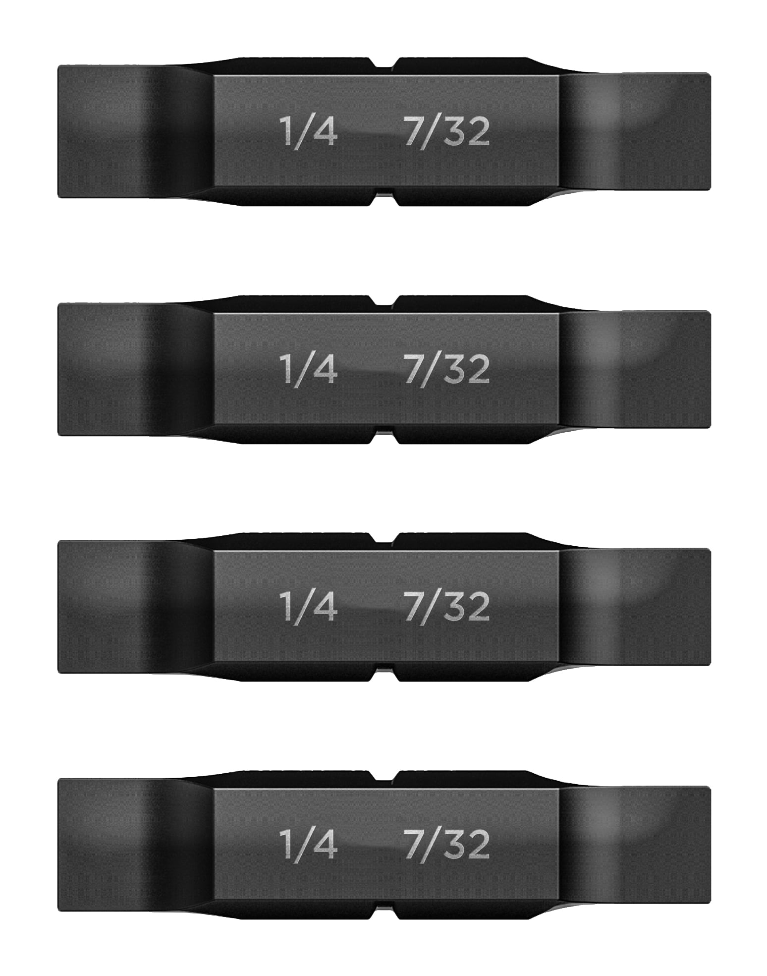 Galvanox Flat 1/4" - 7/32" Double Sided Replacement Bits for Leatherman ...