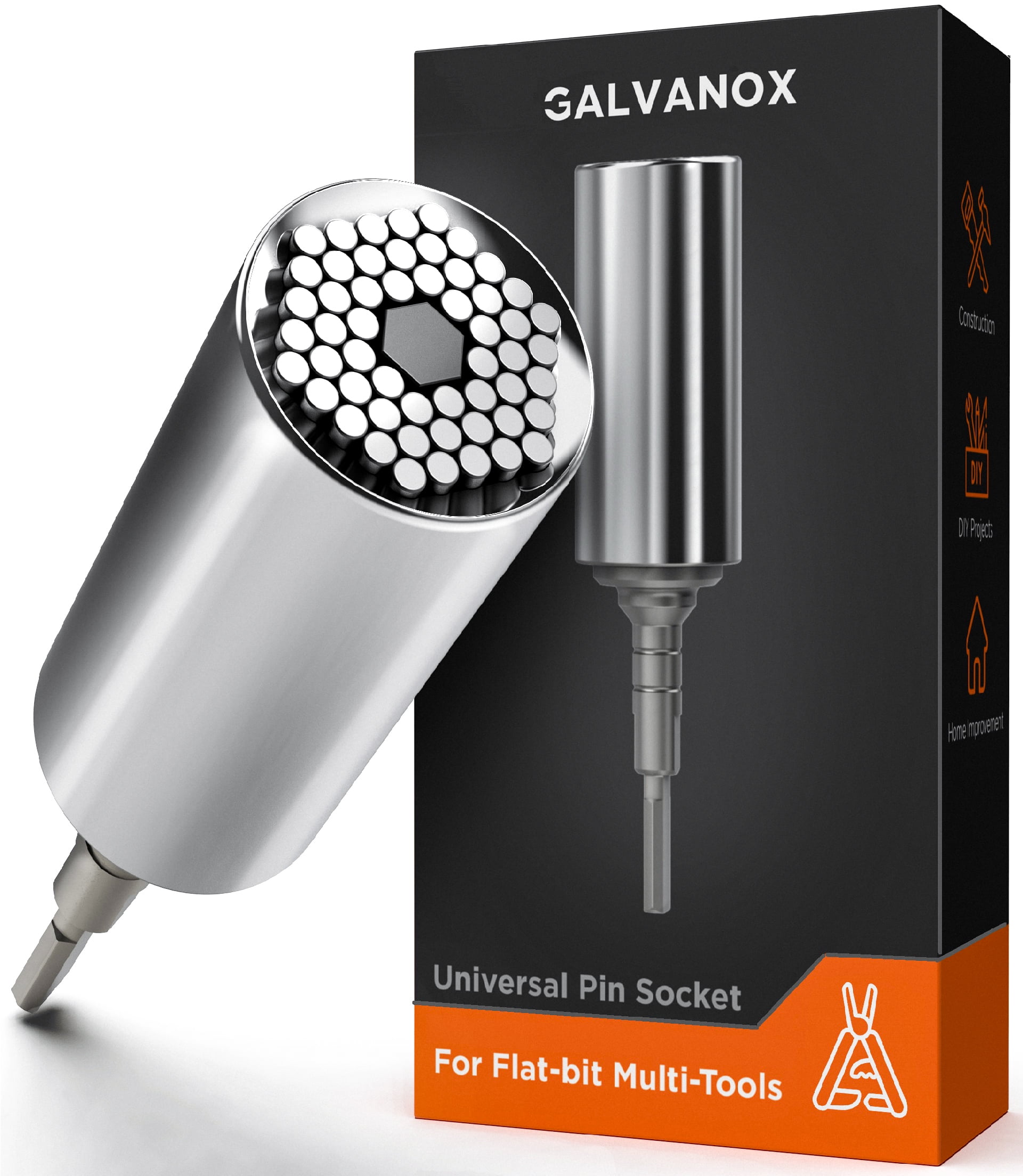 Galvanox Universal Socket Adapter Compatible with Multi-Tool Bit ...