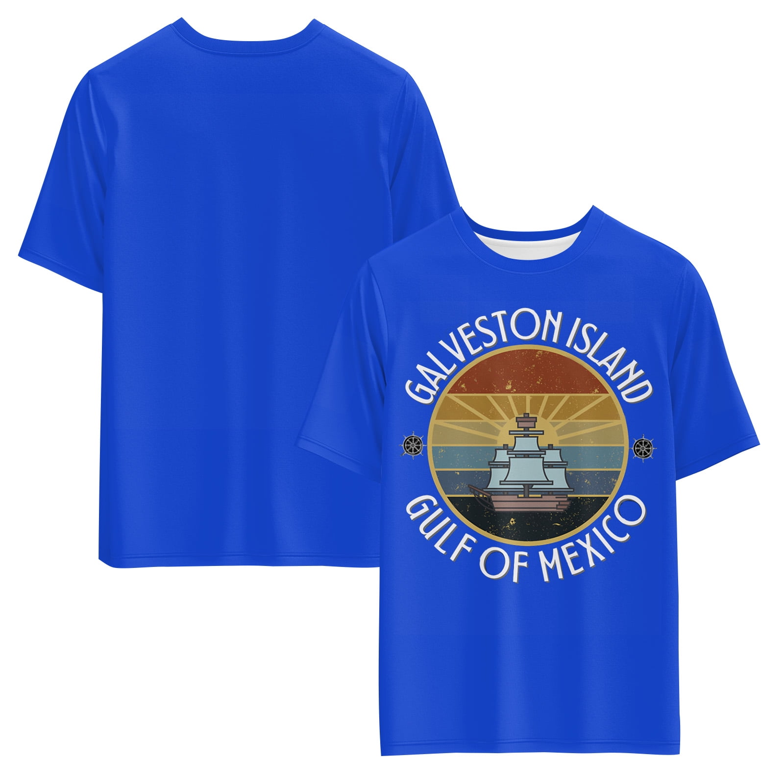 Galveston Island Gulf of Me-xico T-shirt for Summer Comfortable ...