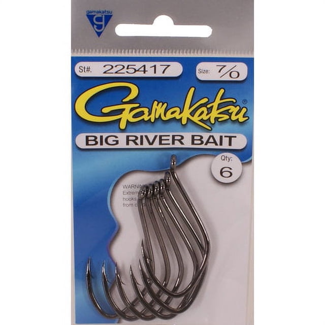 Gamakatsu Big River Bait Hook - Walmart Business Supplies