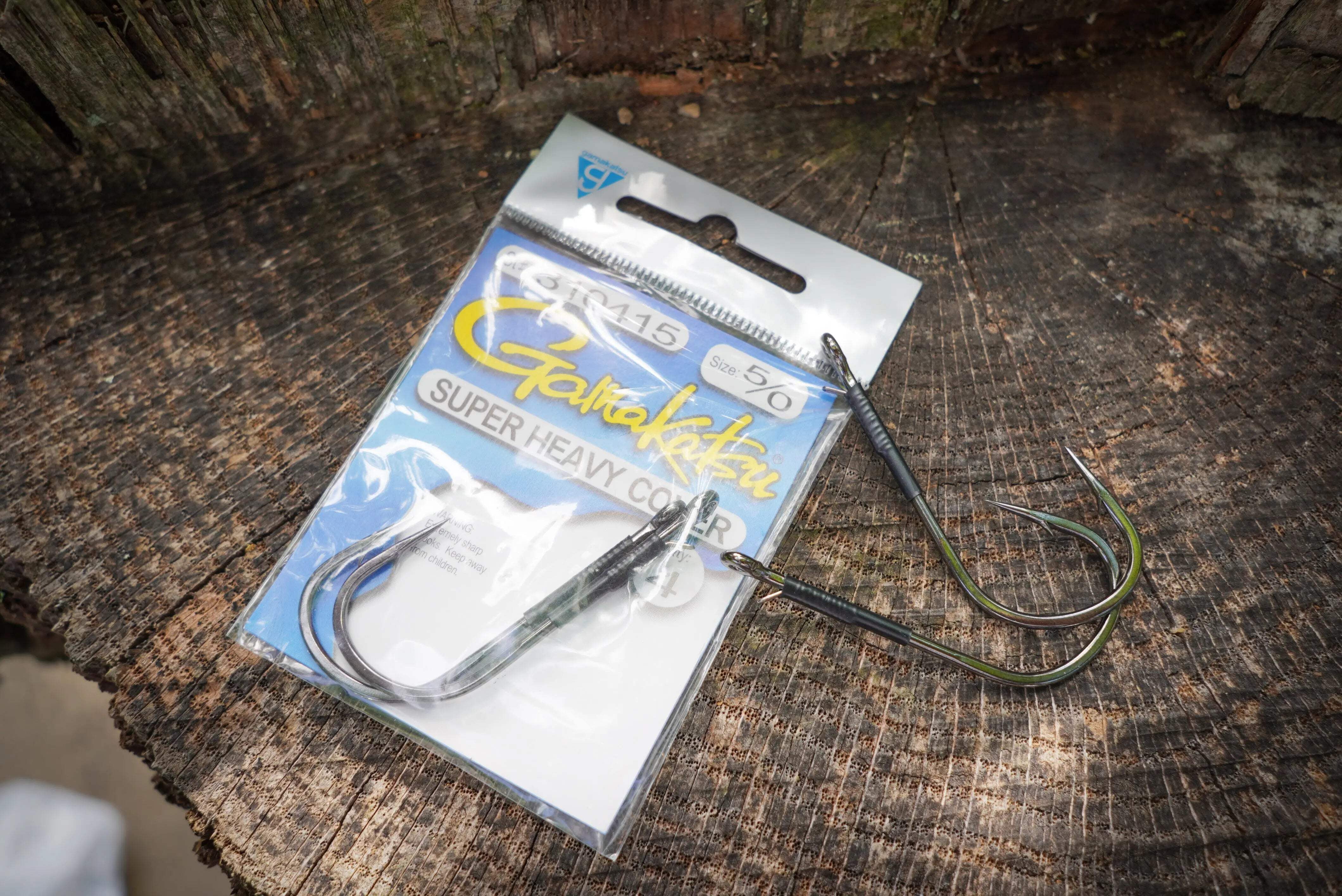 Gamakatsu SuperHC Worm w/WK Size 3/0 Black 4pk - Walmart.com