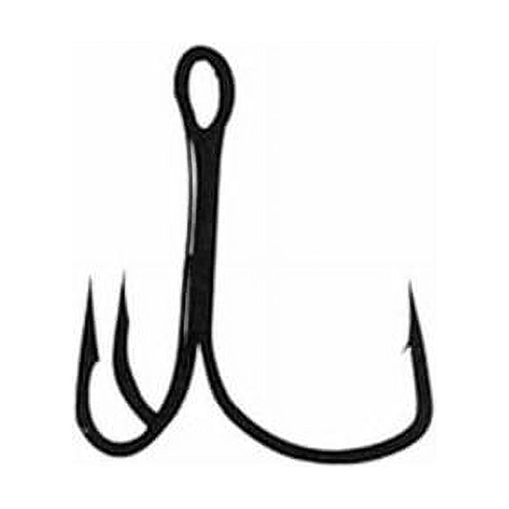 Gamakatsu Treble Hook, Needle Point, Extra Wide Gap, Red, Size 2, 8 per ...