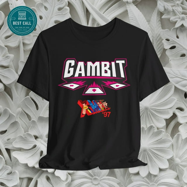 Gambit X Men 97 Fan Made T Shirt X Men 97 Marvel Comics Tv Show