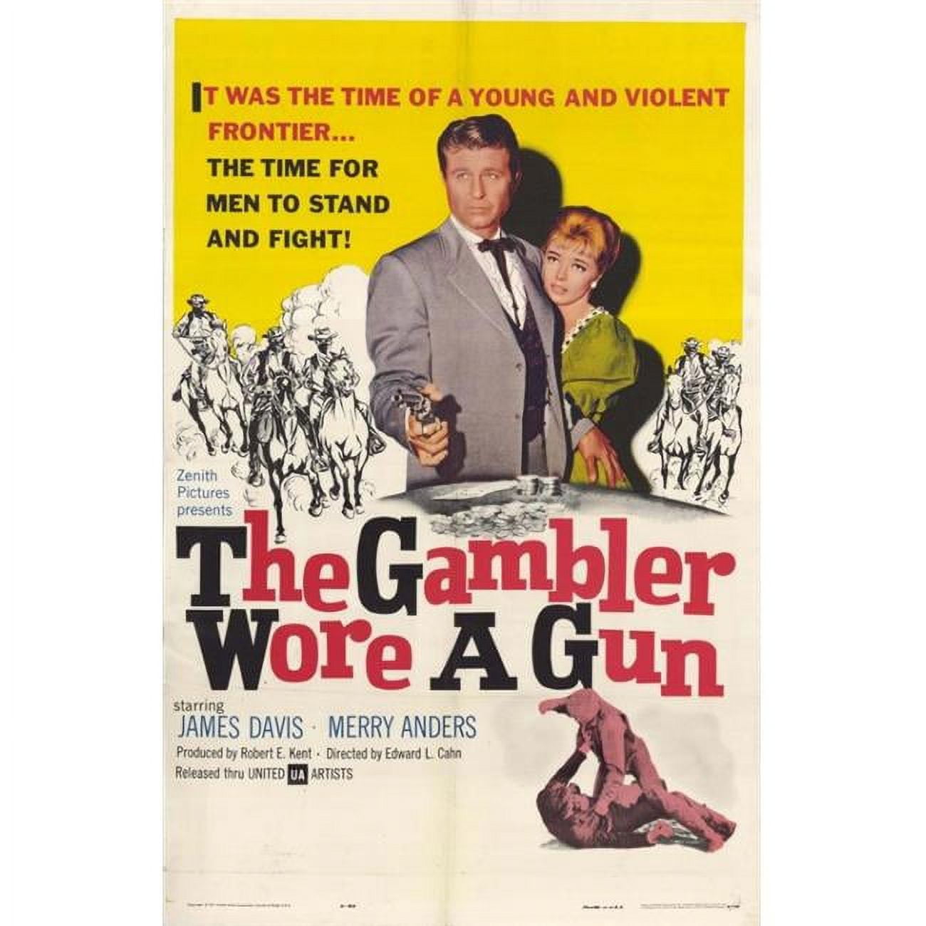 Gambler Wore a Gun Movie Poster - 27 x 40 in. - Walmart.com
