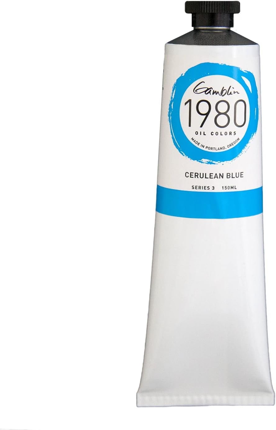Gamblin 1980 Oil Cerulean Blue 150Ml - Walmart.com