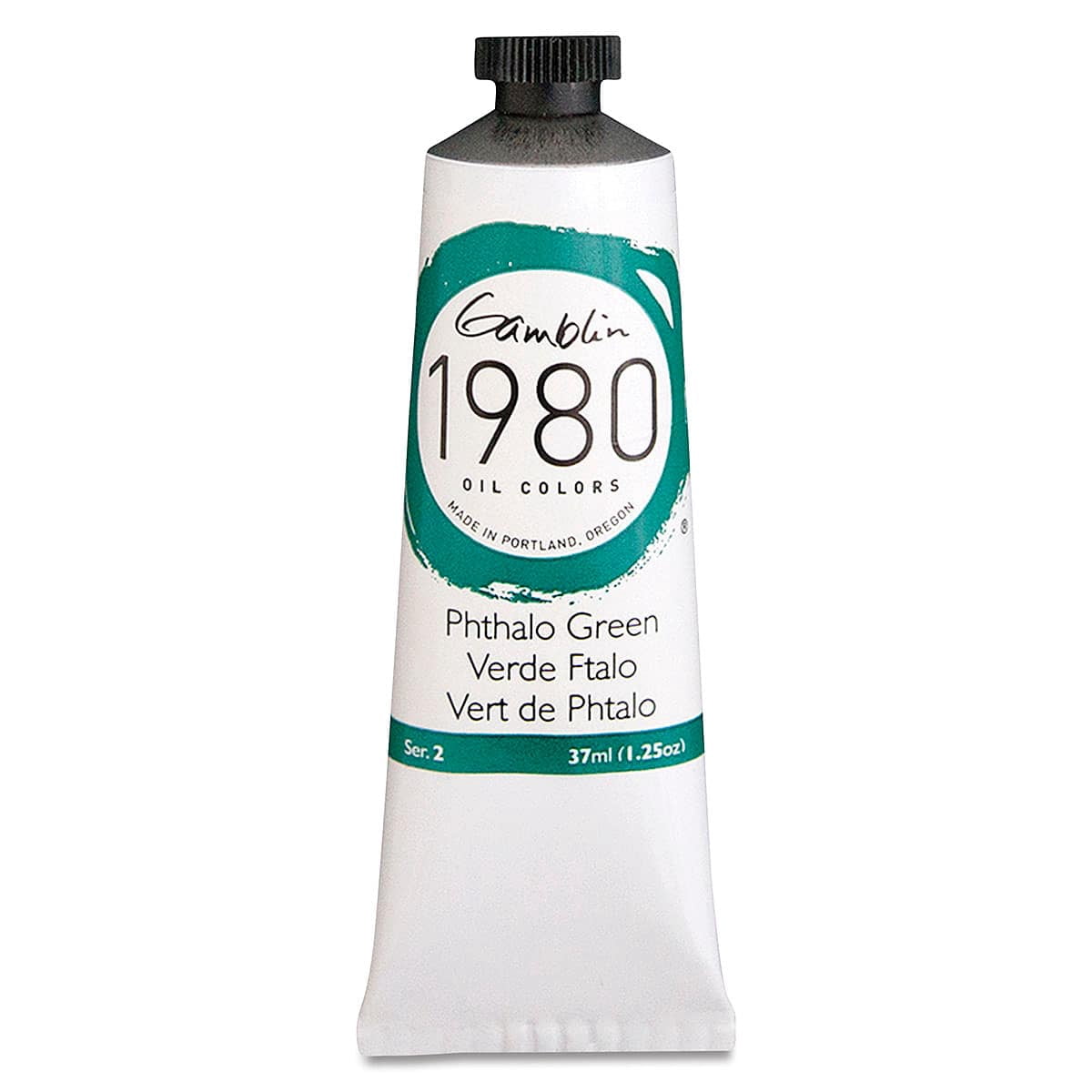 Gamblin 1980 Oil Color, 37ml, Phthalo Green - Walmart.com