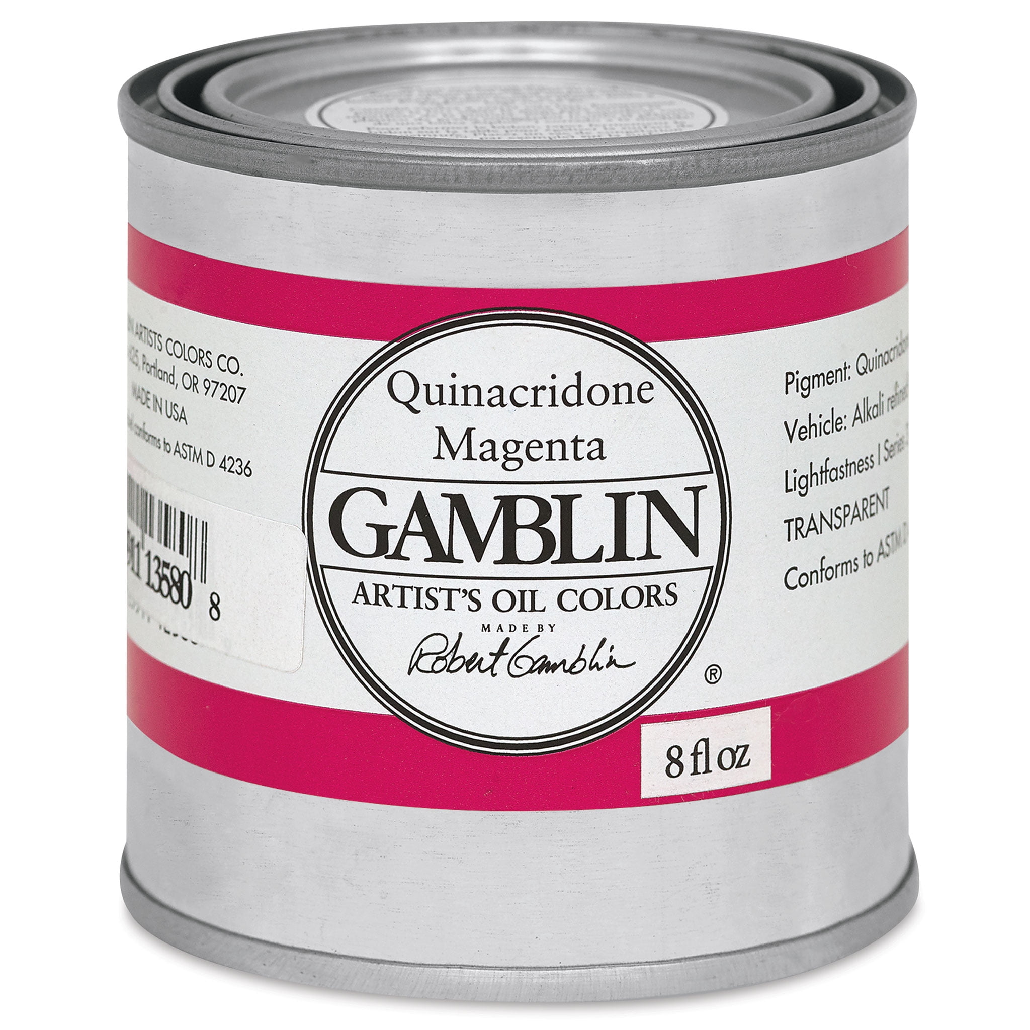 Gamblin 8 oz. Artists' Grade Oil Paints - Walmart.com