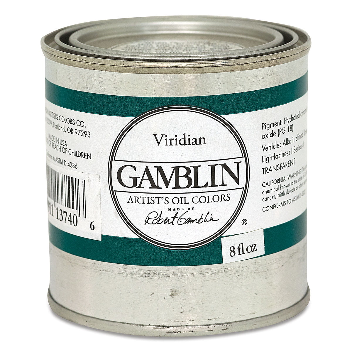 Gamblin 8 oz. Artists' Grade Oil Paints - Walmart.com