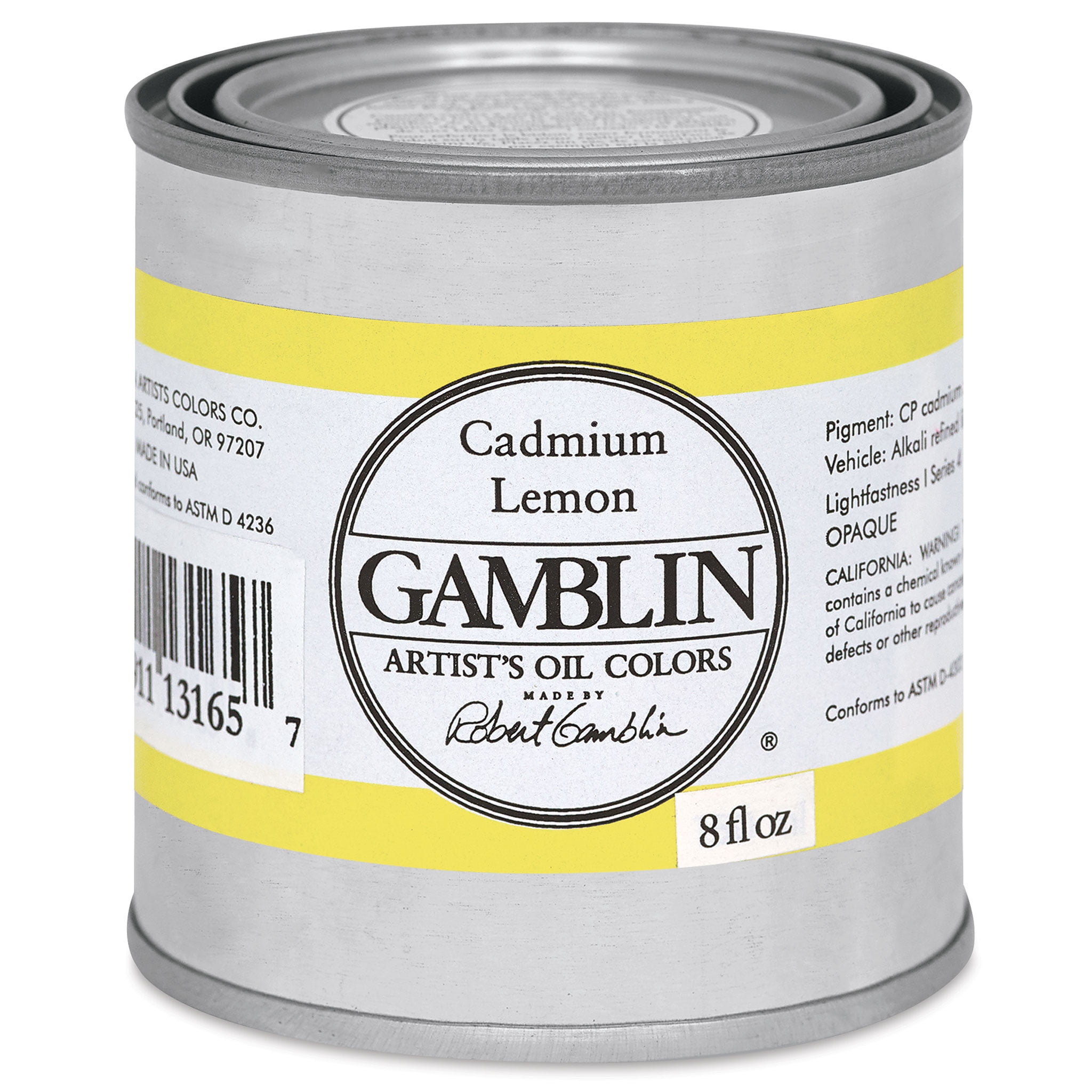 Gamblin 8 oz. Artists' Grade Oil Paints - Walmart.com