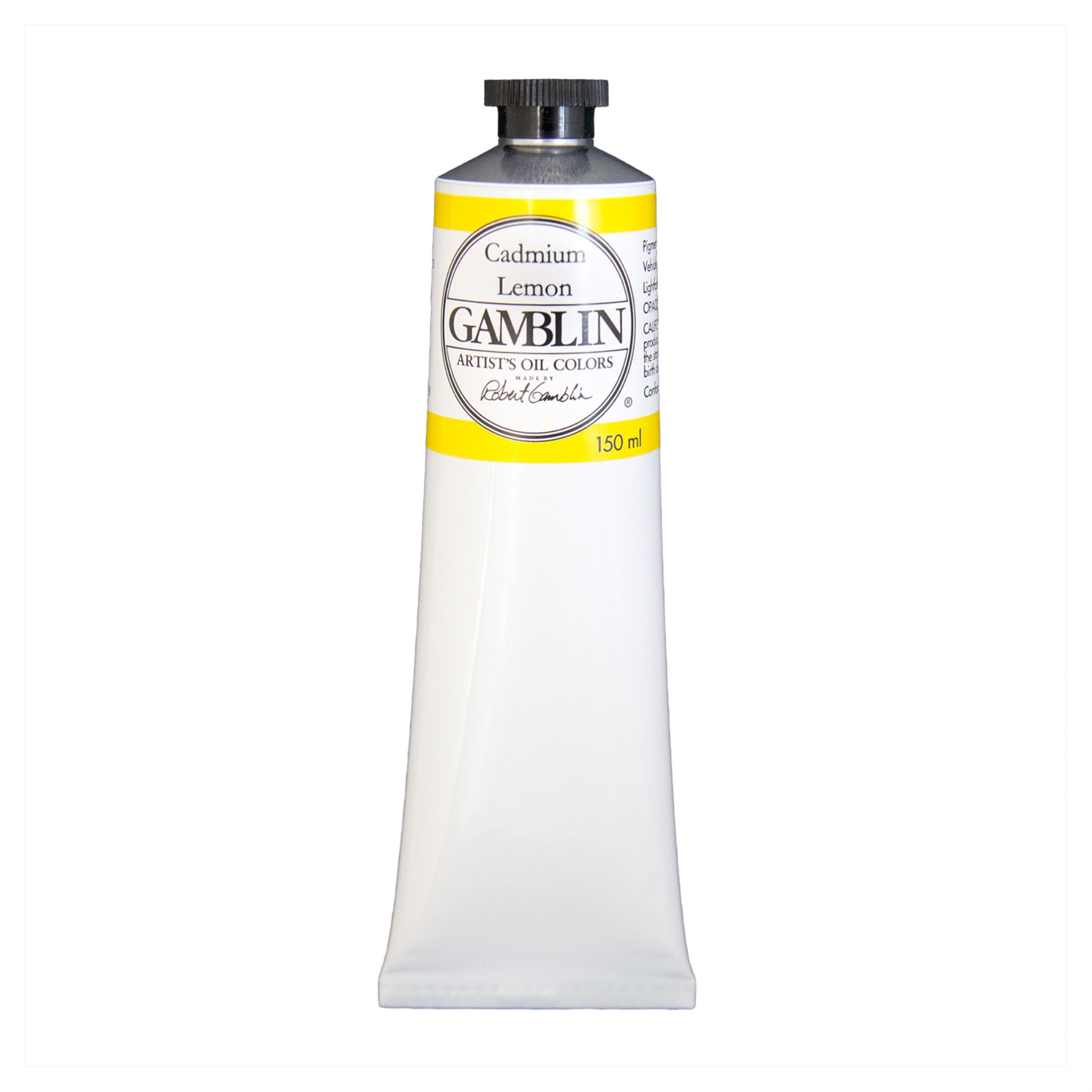 Gamblin Artists' Grade Oil Color Color: Cadmium Lemon 5 Ounce - Walmart.com