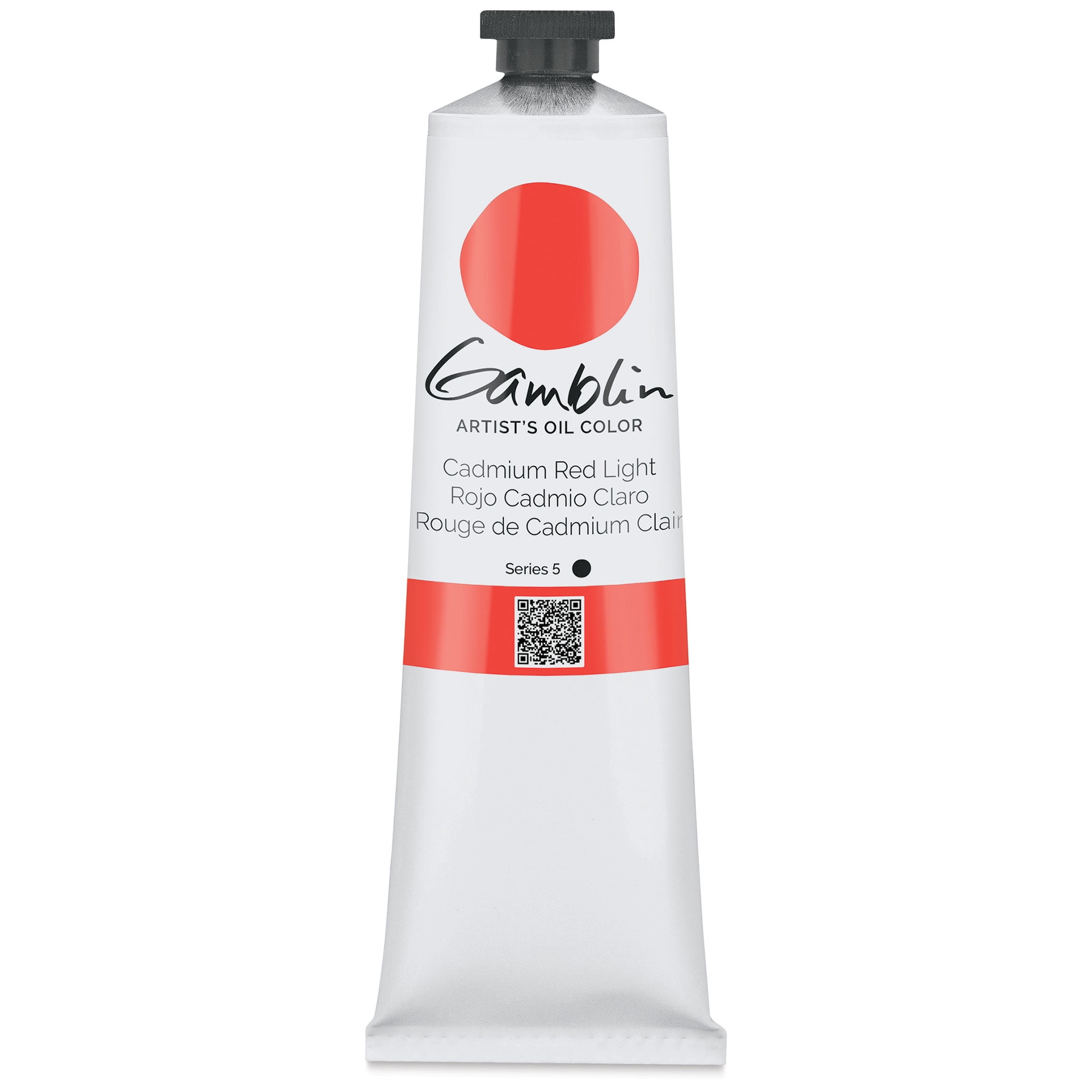 Gamblin Artist Grade Oil Color, 150ml, Cadmium Red Light - Walmart.com