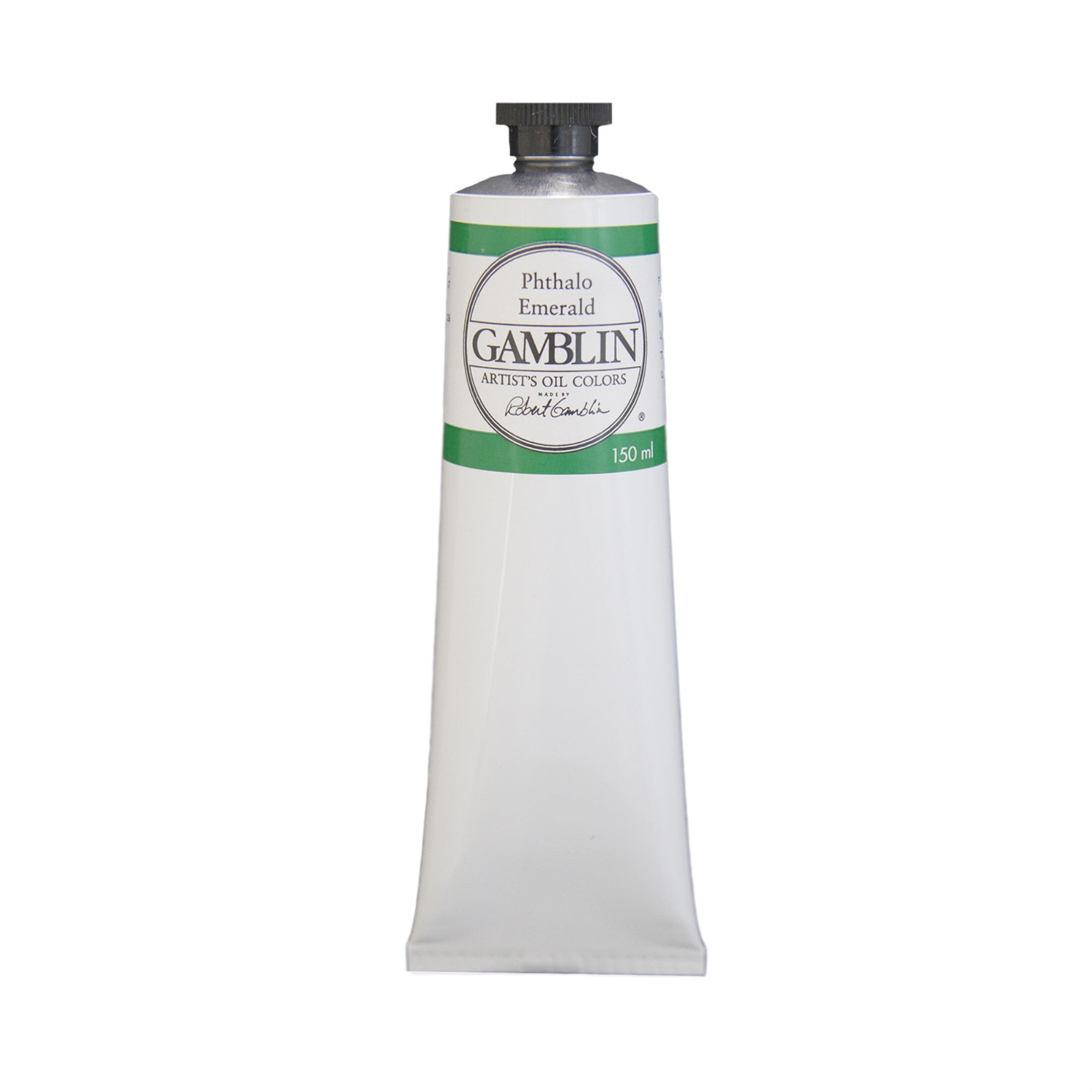 Gamblin Artist Grade Oil Color, 150ml, Phthalo Emerald - Walmart.com