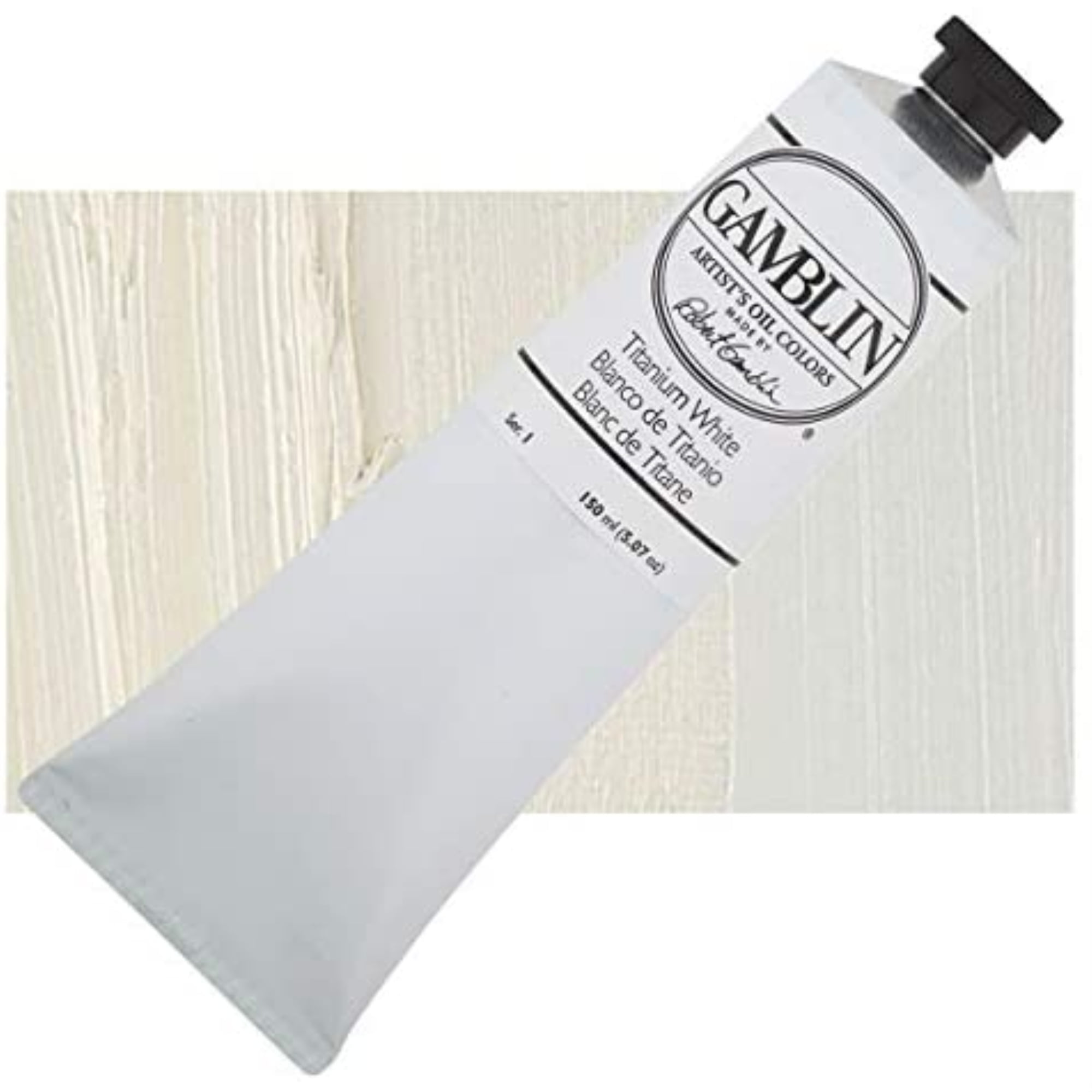 Gamblin Artist Grade Oil Color, Titanium White, Permanent Pigments ...