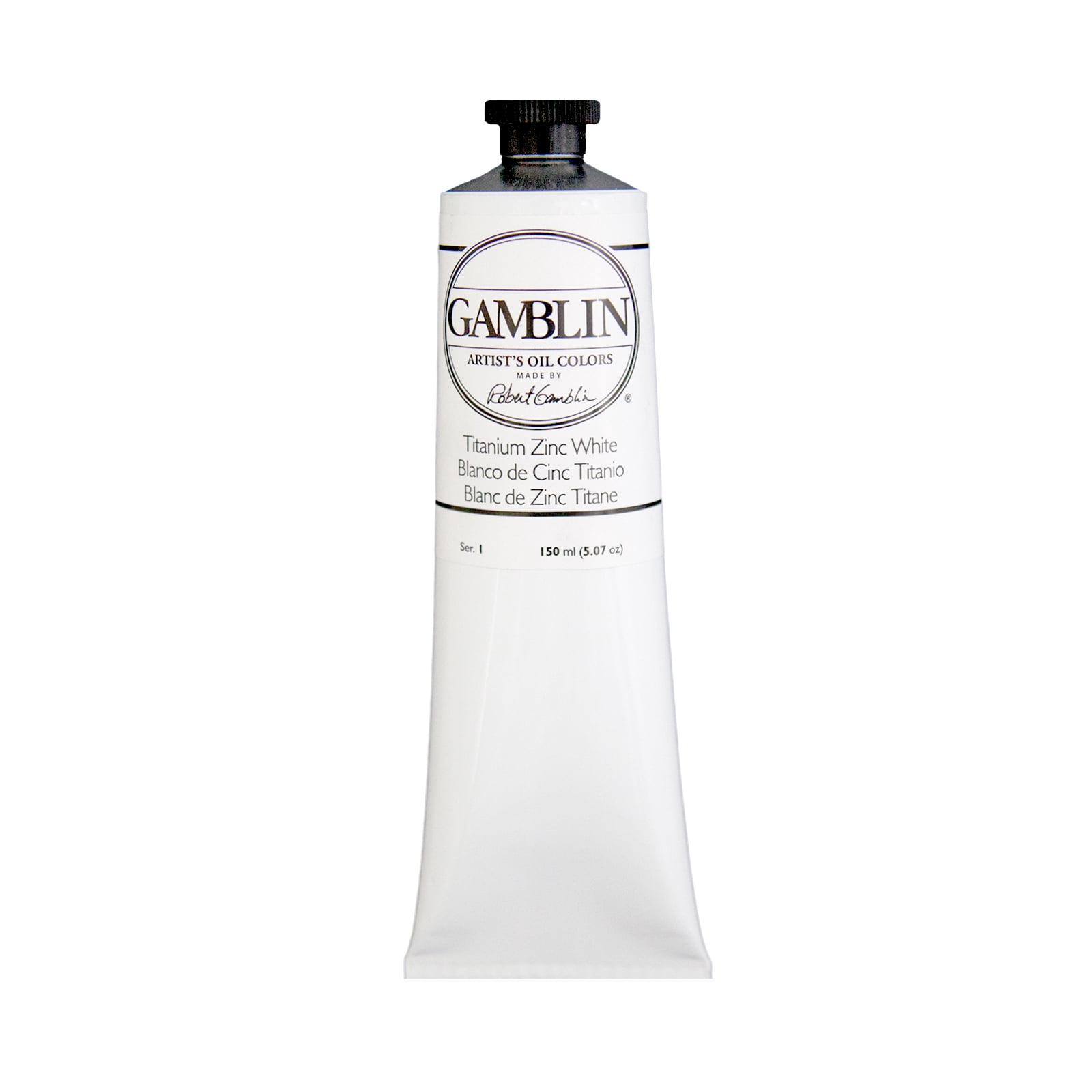 Gamblin Artist Grade Oil Color, 150ml, Titanium-Zinc White - Walmart.com