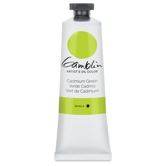Gamblin Artist Grade Oil Color, 37ml, Cadmium Green - Walmart.com