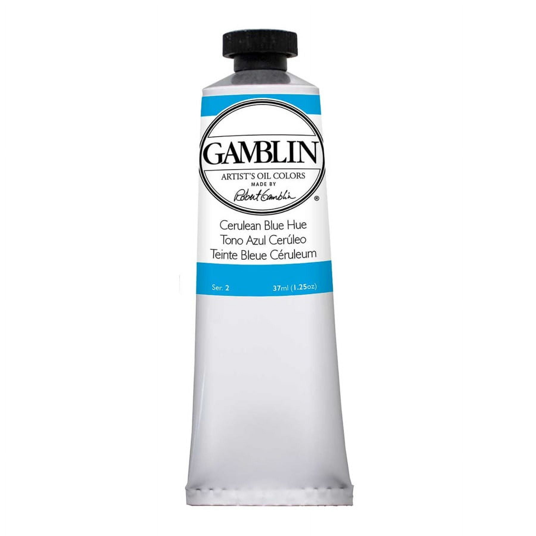 Gamblin Artist Grade Oil Color, 37ml, Cerulean Blue Hue - Walmart.com