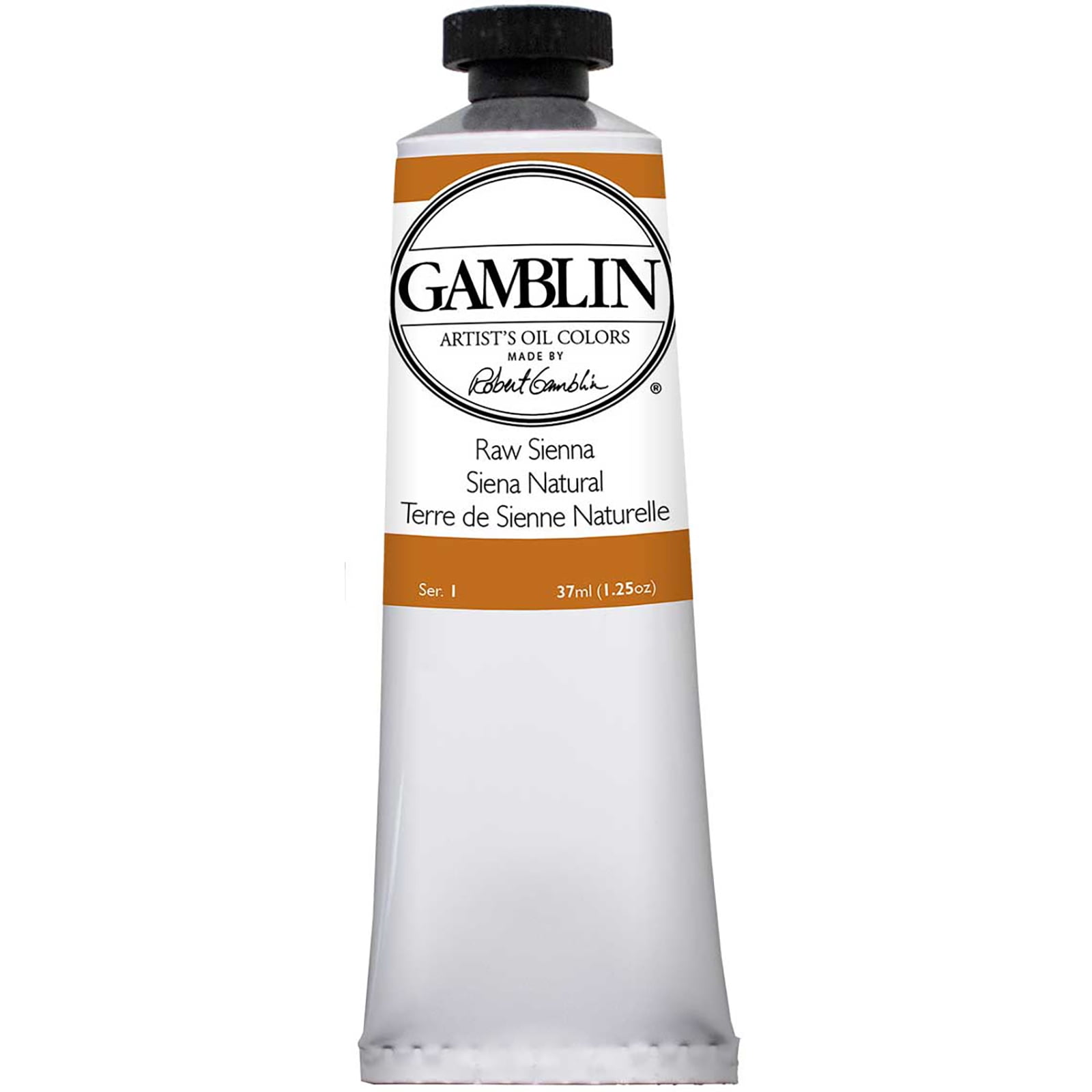 Gamblin Artist Grade Oil Color, 37ml, Raw Sienna - Walmart.com