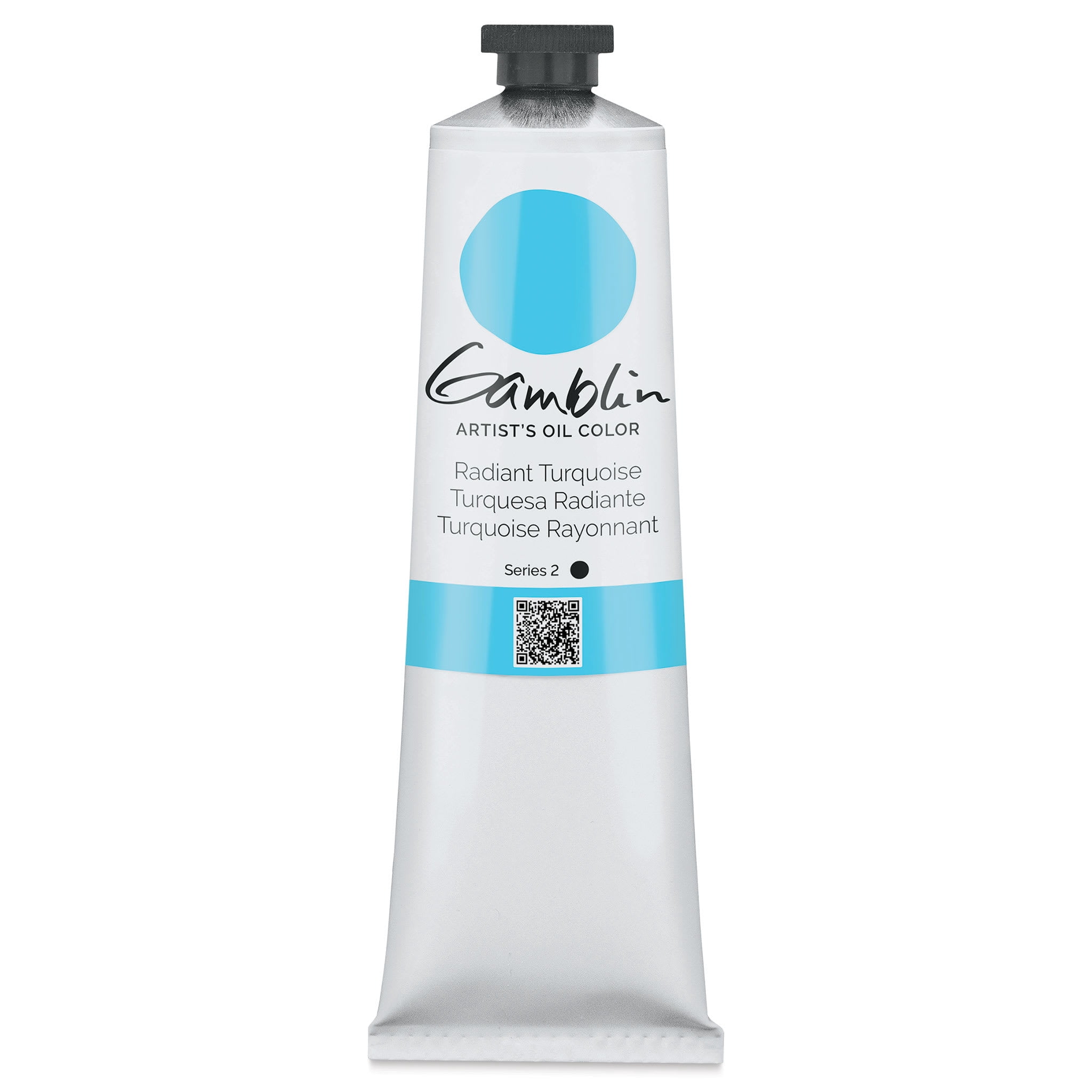 Gamblin - Artist Grade Oil Color - 150ml Jumbo Tube - Radiant Turquoise ...