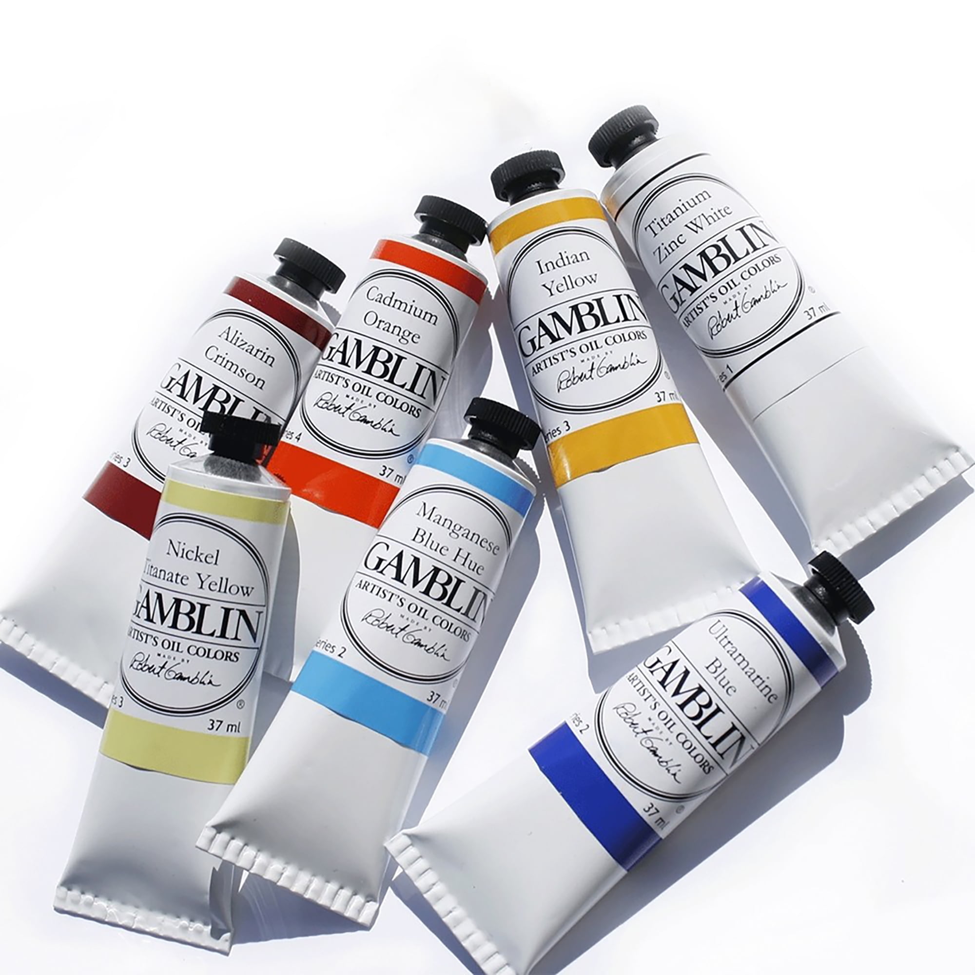 Gamblin Artist Oil Color Paint - Professional Curated Collection of 24 ...